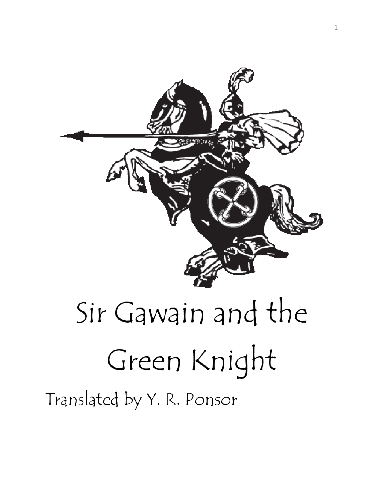 Sir Gawain and the Green Knight: A Medieval Romance | Slides Literature ...