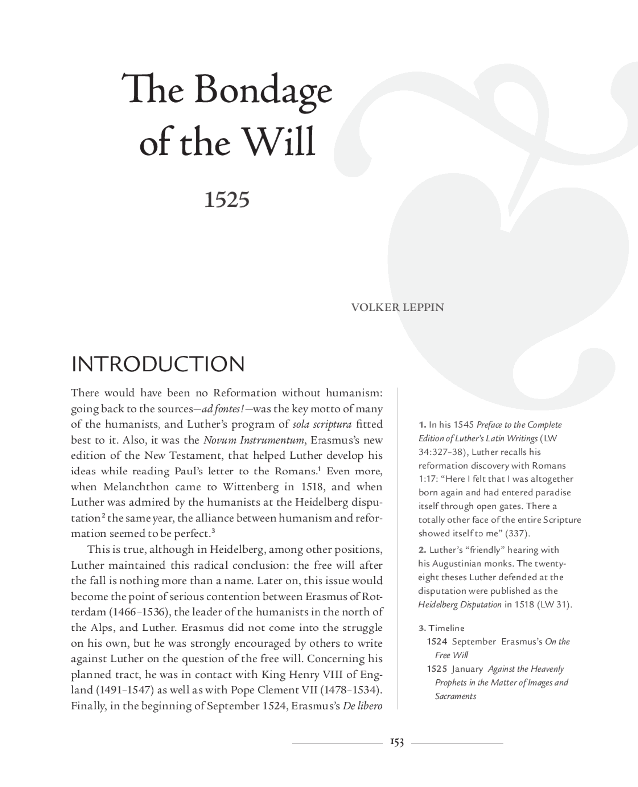 Luther's 'The Bondage of the Will': A Critical Analysis of Free Will ...