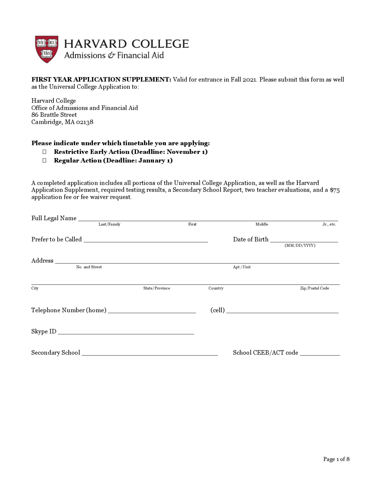 First Year Application Supplement Lecture Notes Music Docsity