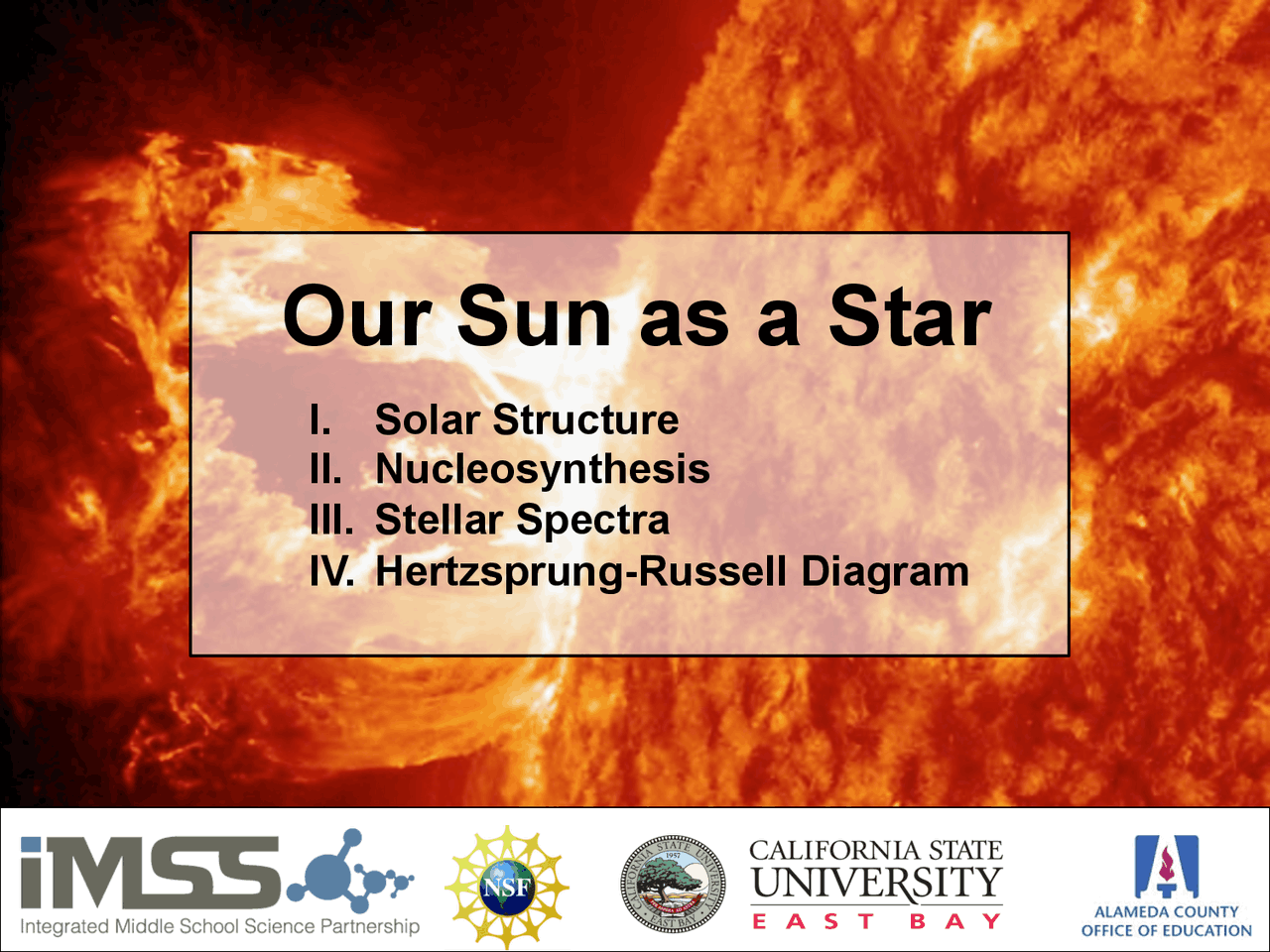 Our Sun as a Star | Study notes Earth science | Docsity