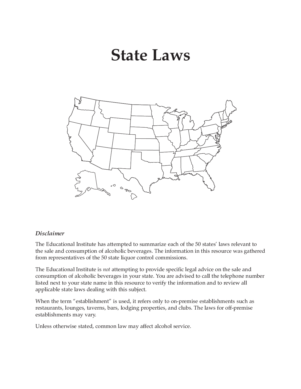 State Laws Summaries Law Docsity
