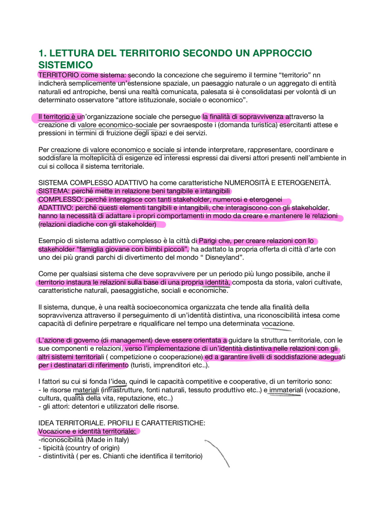 Destination Management Parte 2 Appunti Di Management Theory Docsity
