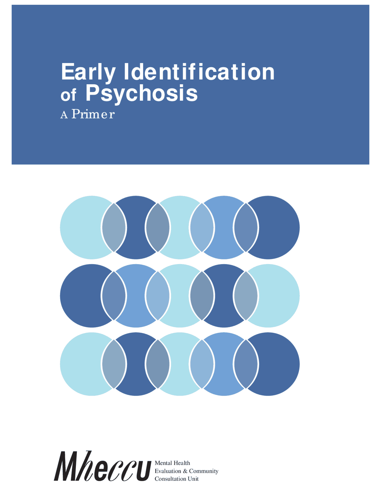 Early Identification of Psychosis | Schemes and Mind Maps History | Docsity