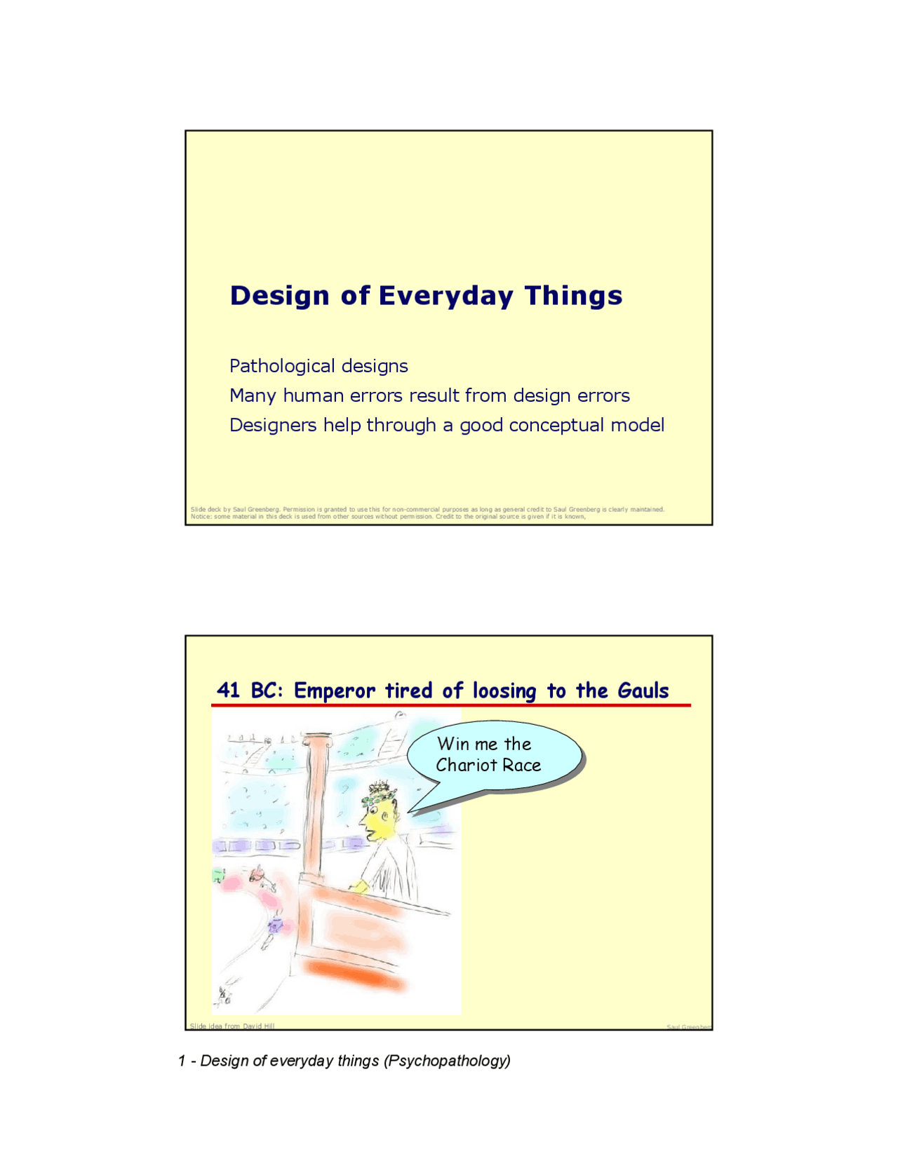 Design of Everyday Things | Slides Design | Docsity