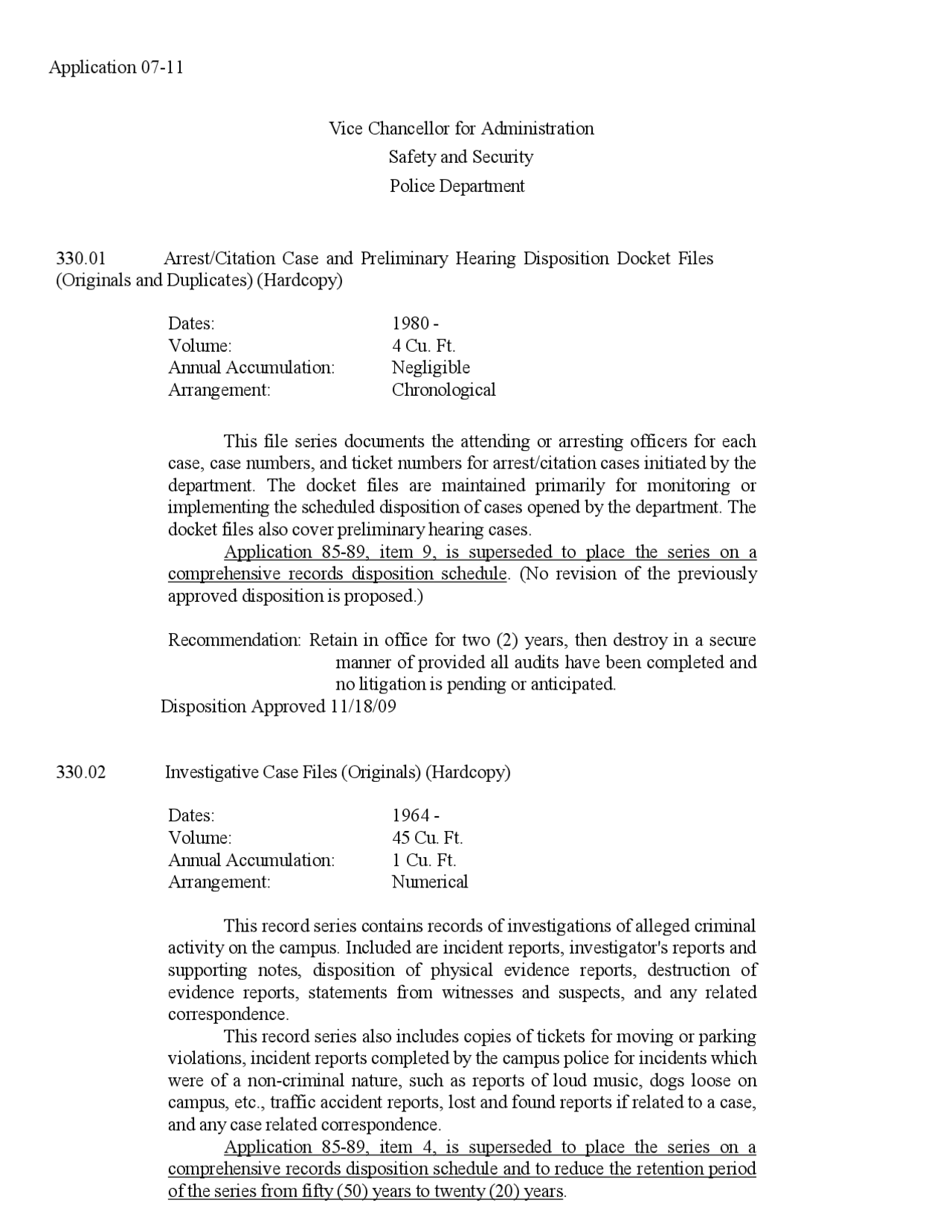 Police Department | Summaries Law | Docsity