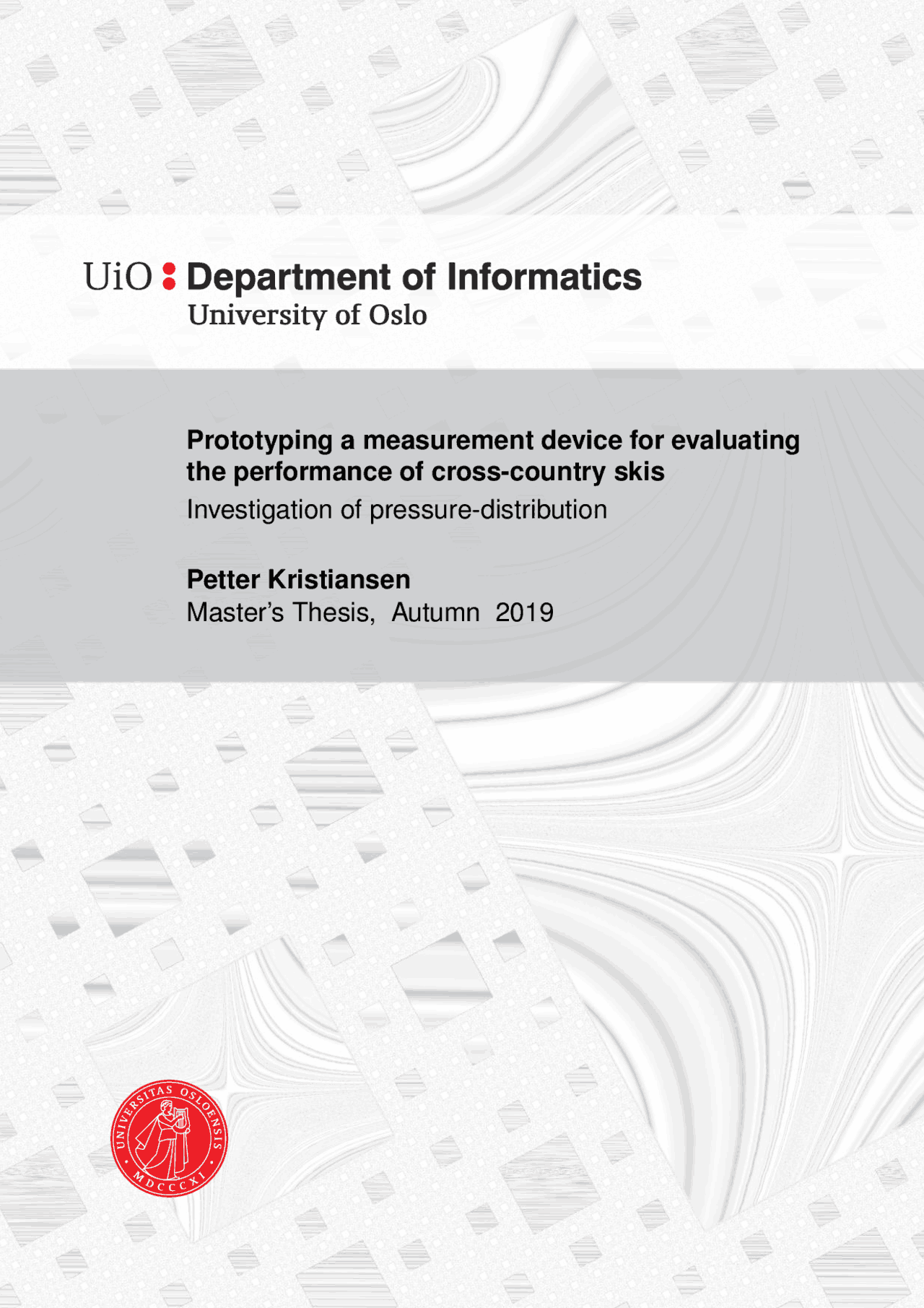 petteakr_masterthesis_final.pdf - UiO | Exams Design | Docsity