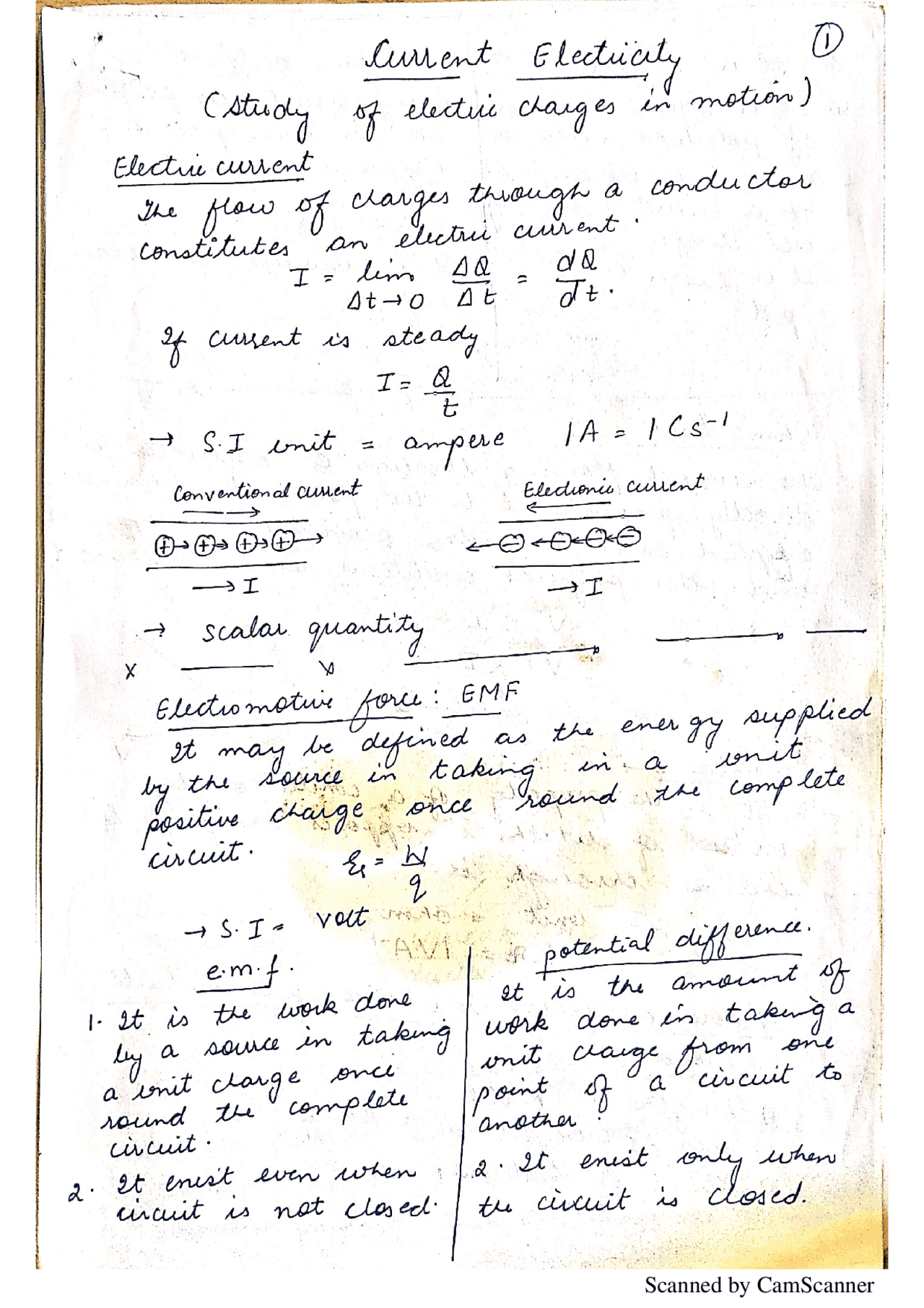 Phy Notes For Engineering Physics With Calculus Phy 2 Or Phy 1 Or High