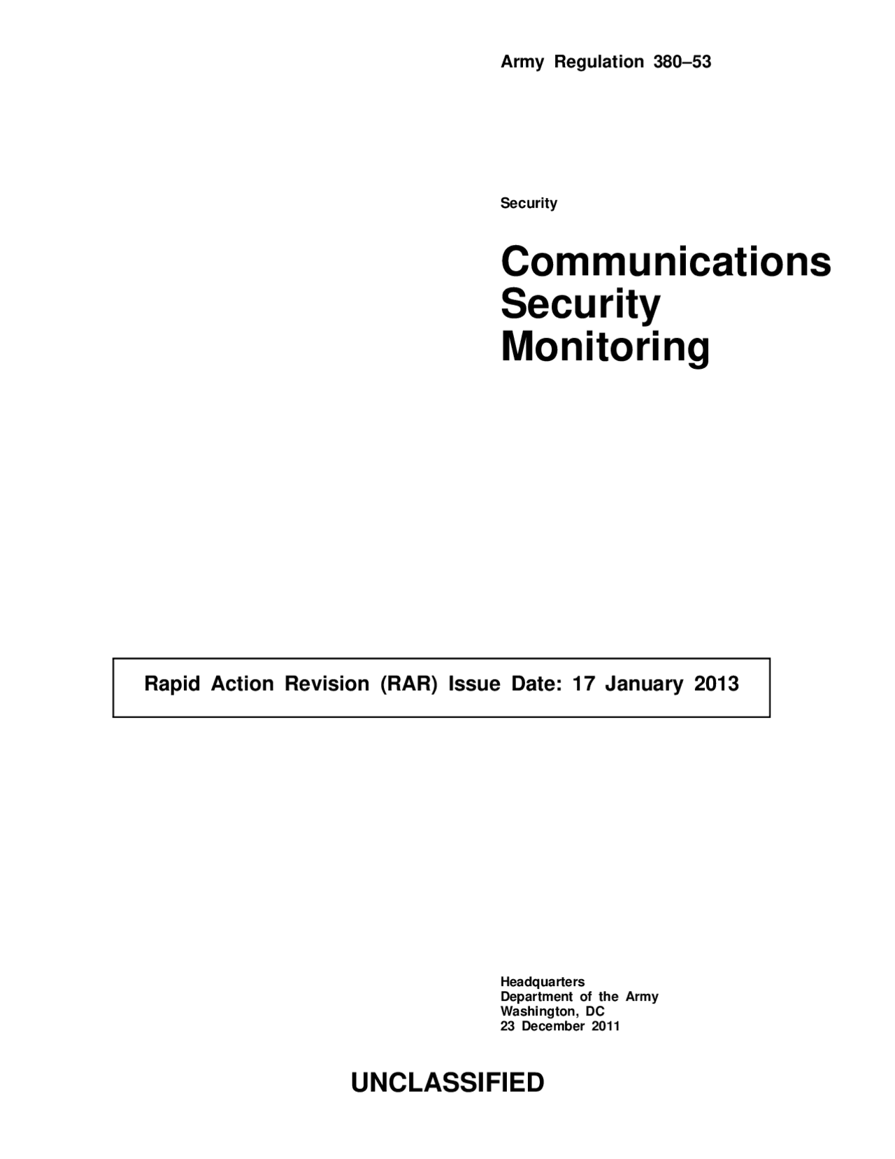 Communications Security Monitoring Exams Information Systems Docsity