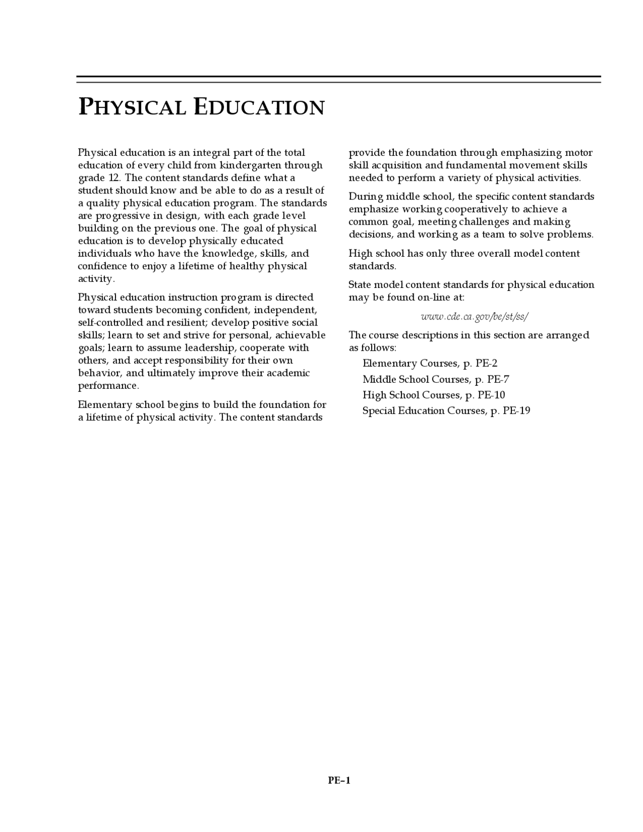 PHYSICAL EDUCATION | Schemes and Mind Maps Physical education | Docsity