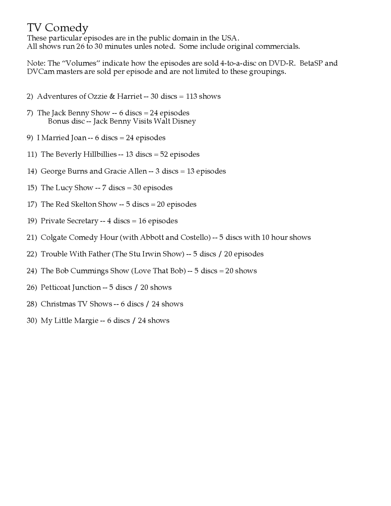 PD TV Comedy | Exercises Law | Docsity