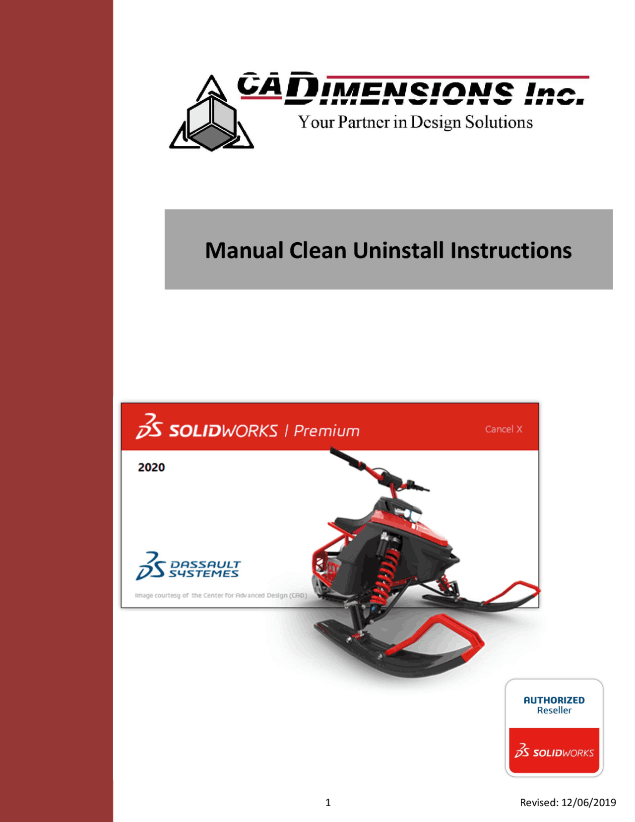 Manual Clean Uninstall Instructions | CADimensions | Summaries Life ...