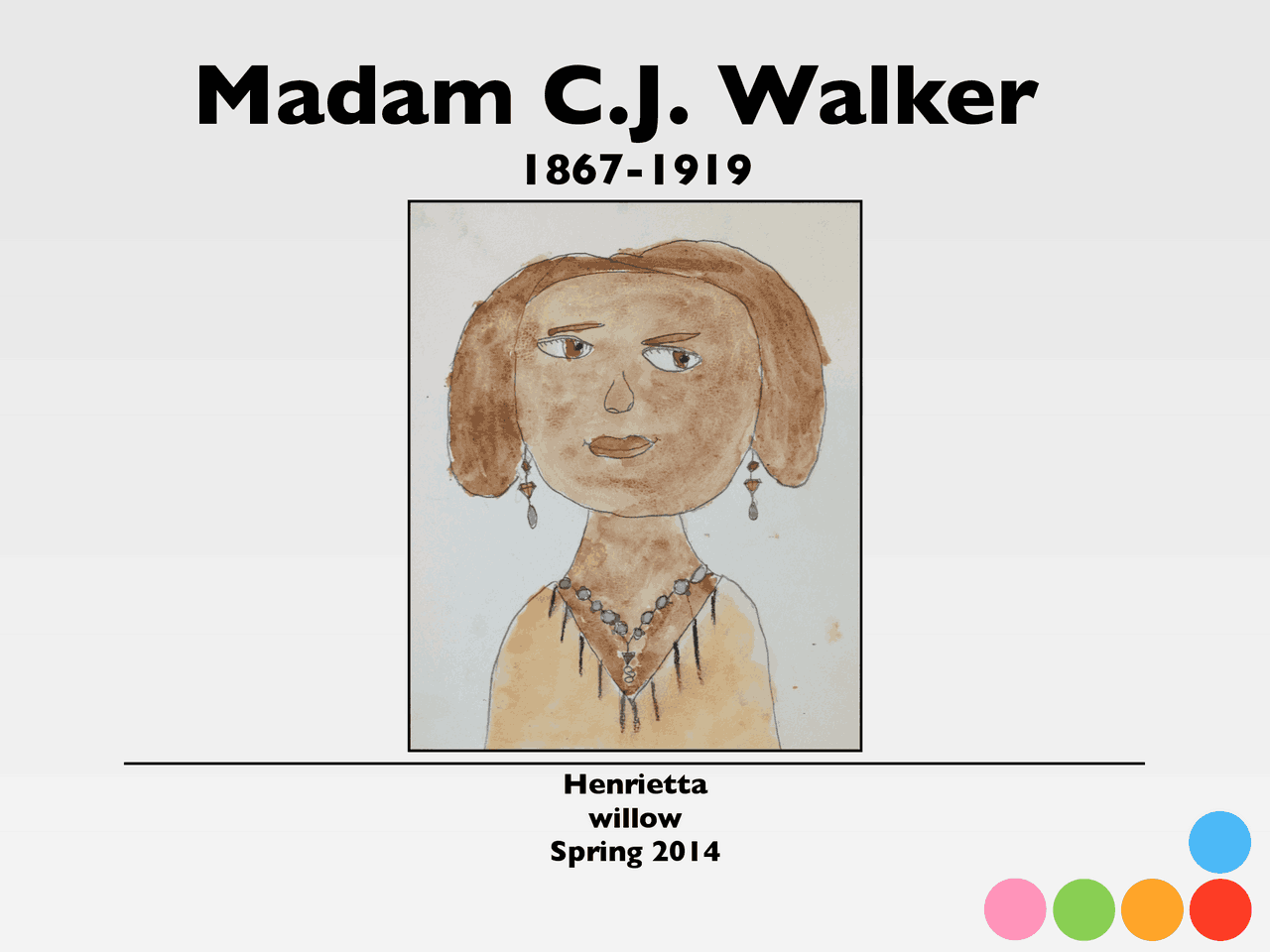 Madam CJ Walker | Slides Business | Docsity