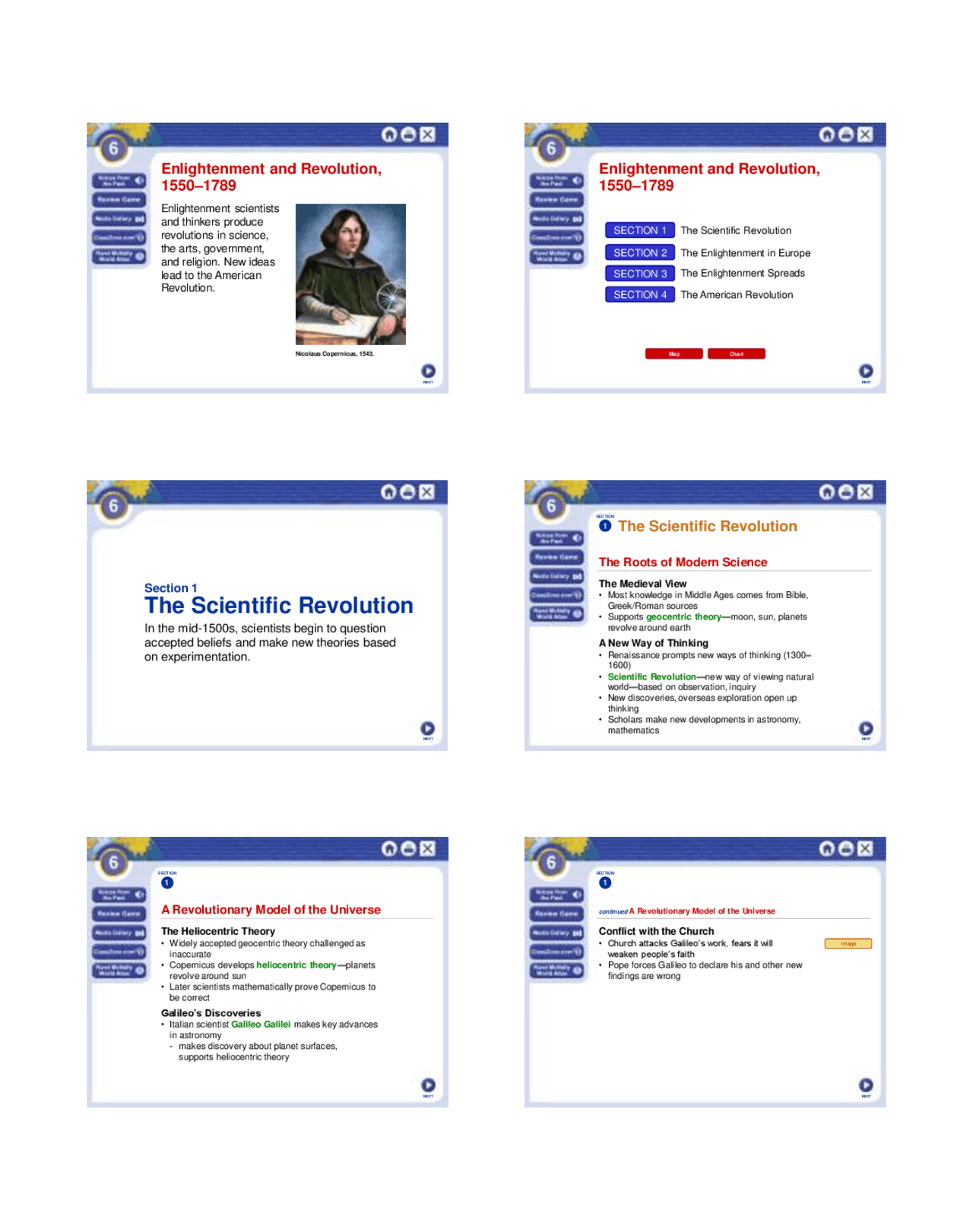 Enlightenment and Revolution: 1550-1789 - Lecture Notes | Schemes and ...