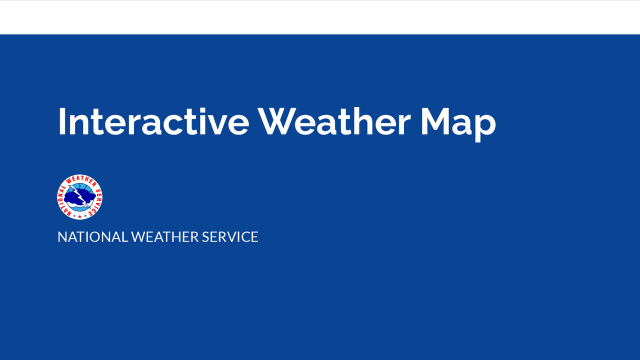 Interactive Weather Map | Exercises Geography | Docsity