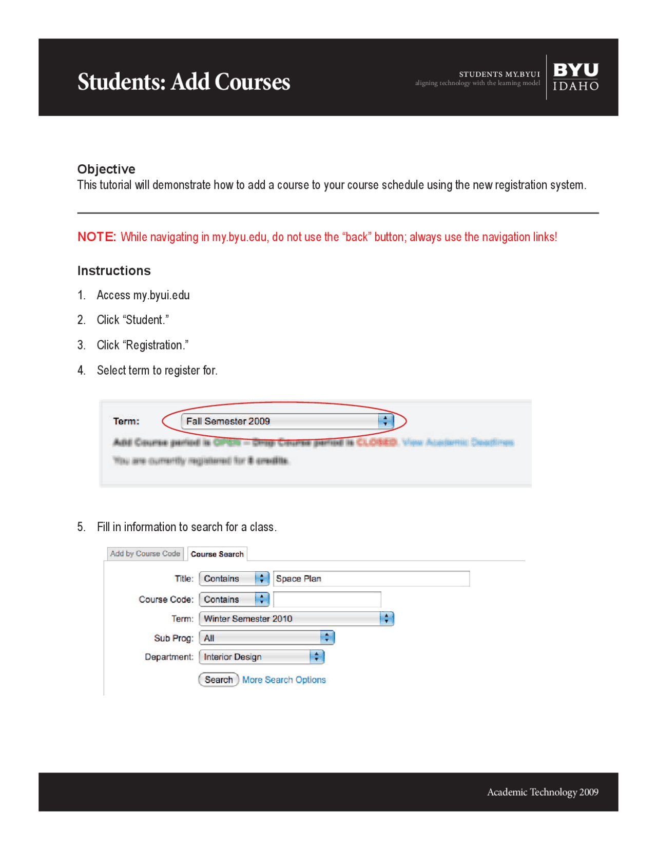 Students: Add Courses | Exercises Technology | Docsity