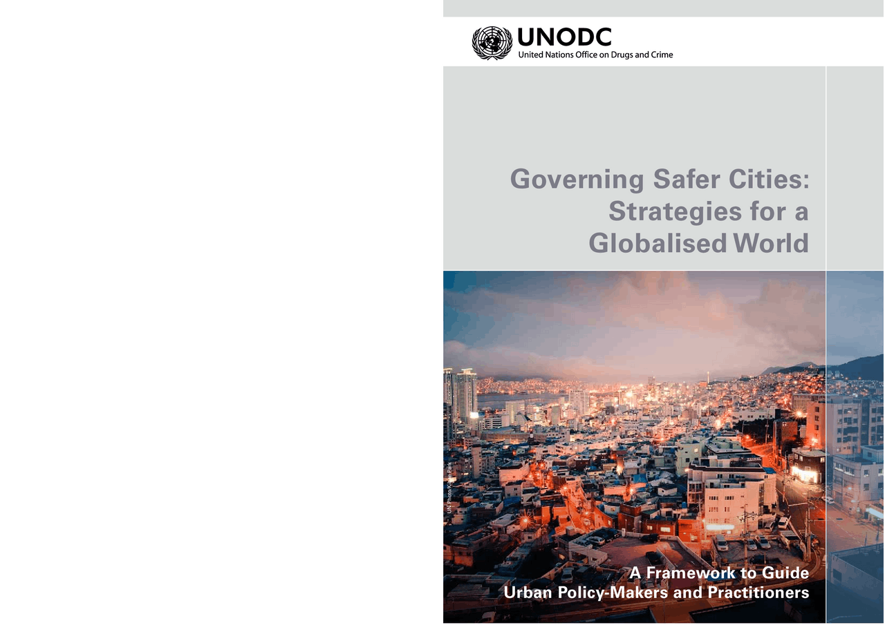 Governing Safer Cities: Strategies for a Globalised World | Schemes and ...