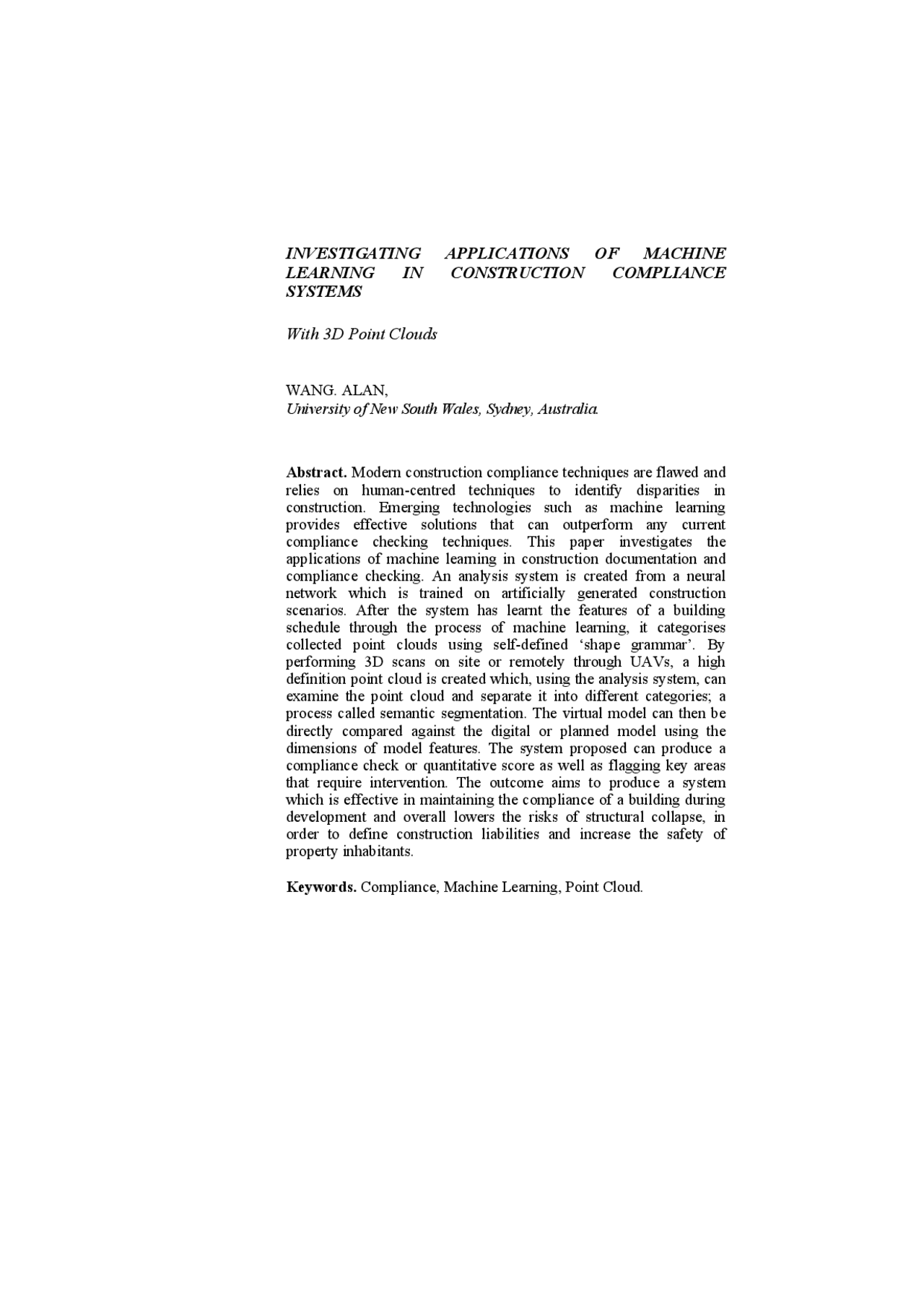 Investigating Applications Of Machine Learning Lecture Notes Machine Learning Docsity