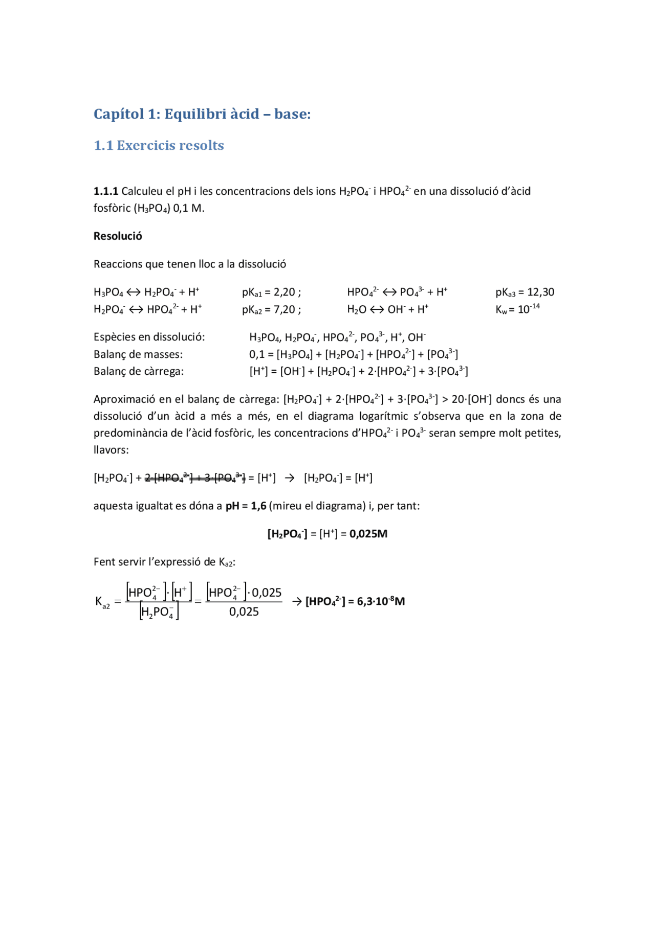 Ejercicios De ácido Base Ejercicios De Química Docsity