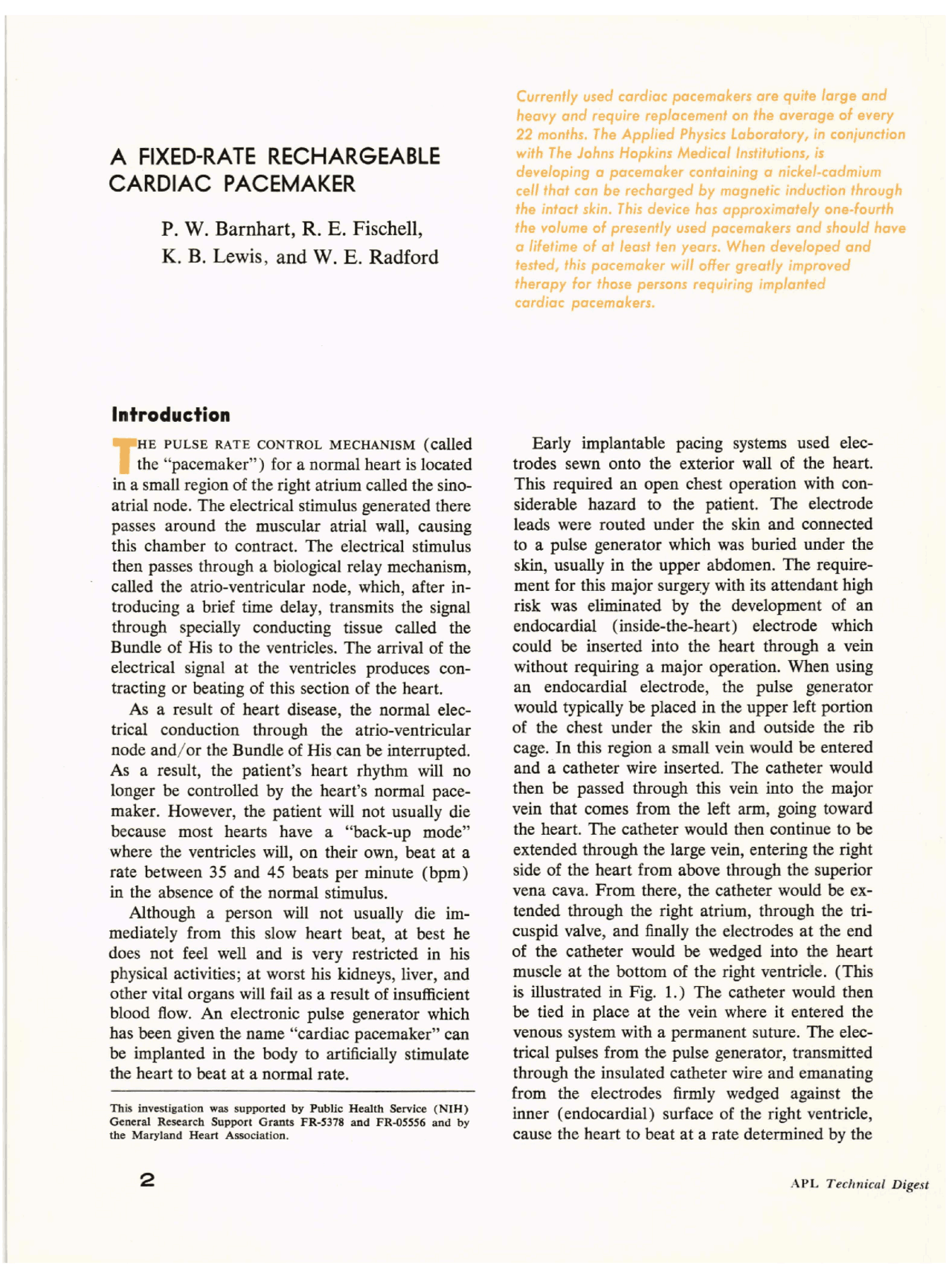 A Fixed Rate Rechargeable Cardiac Pacemaker Exercises Physics Docsity