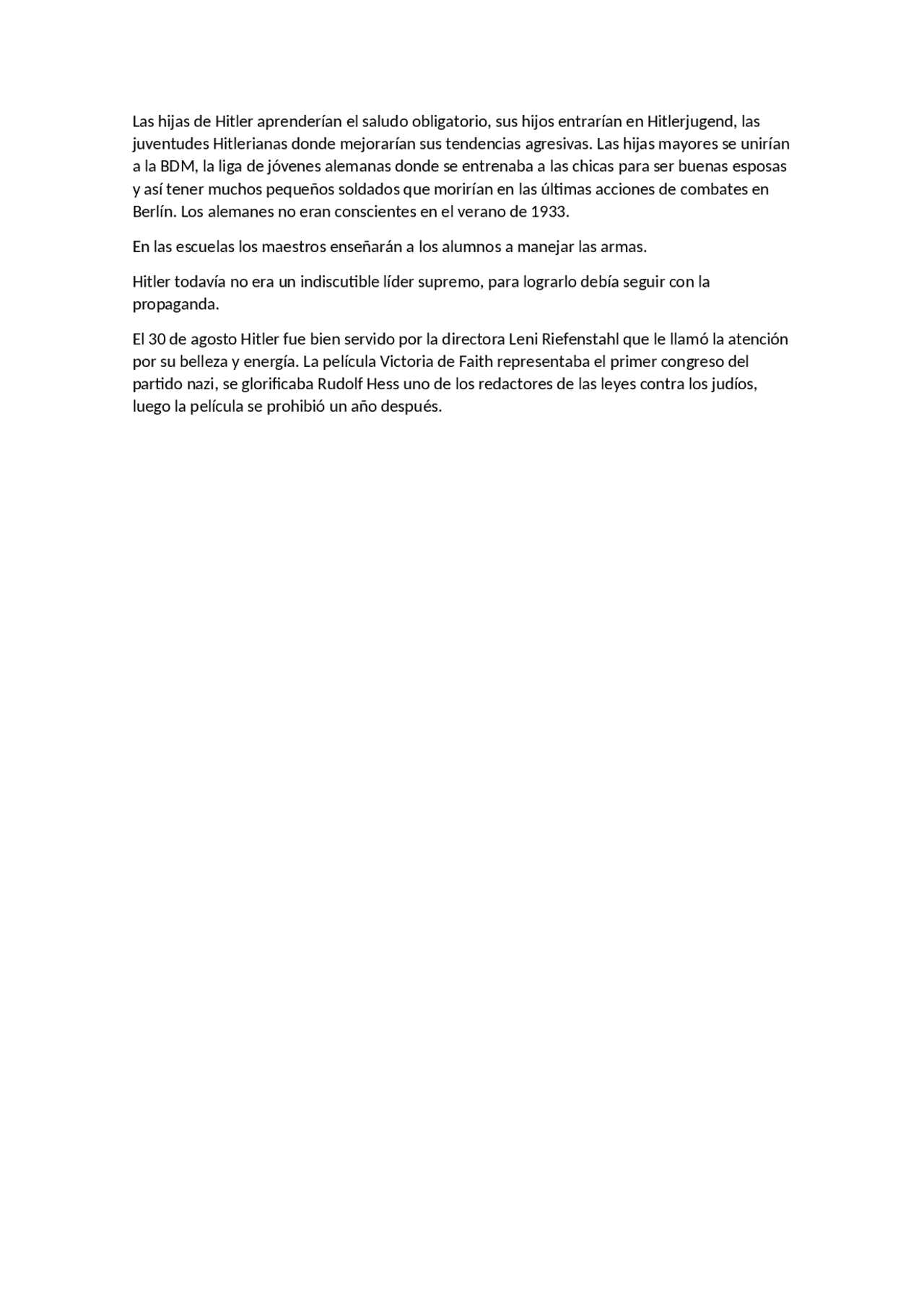 Documental De Hitler Apuntes De Historia De España Docsity