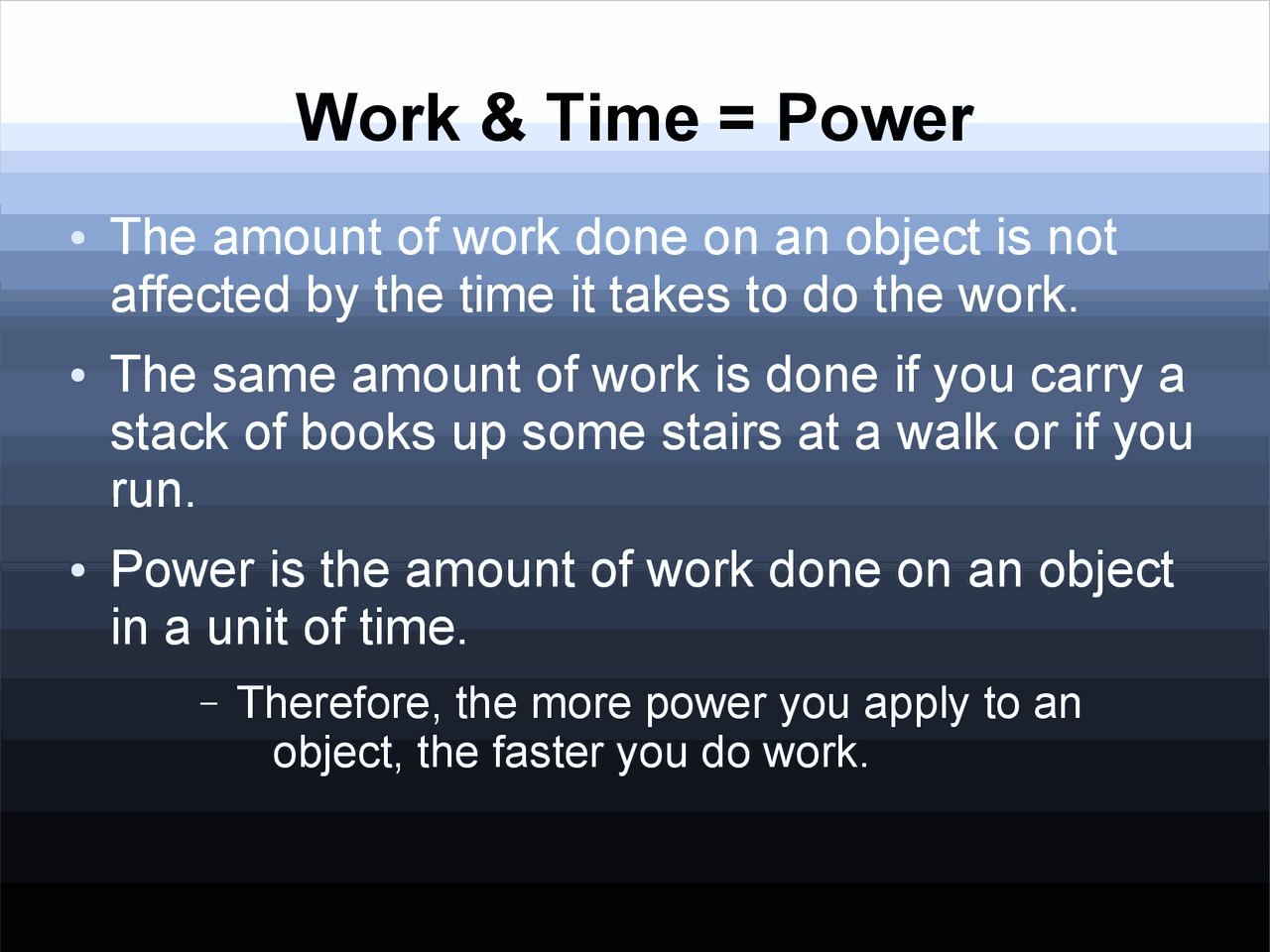 Work & Time = Power | Exercises Piano | Docsity