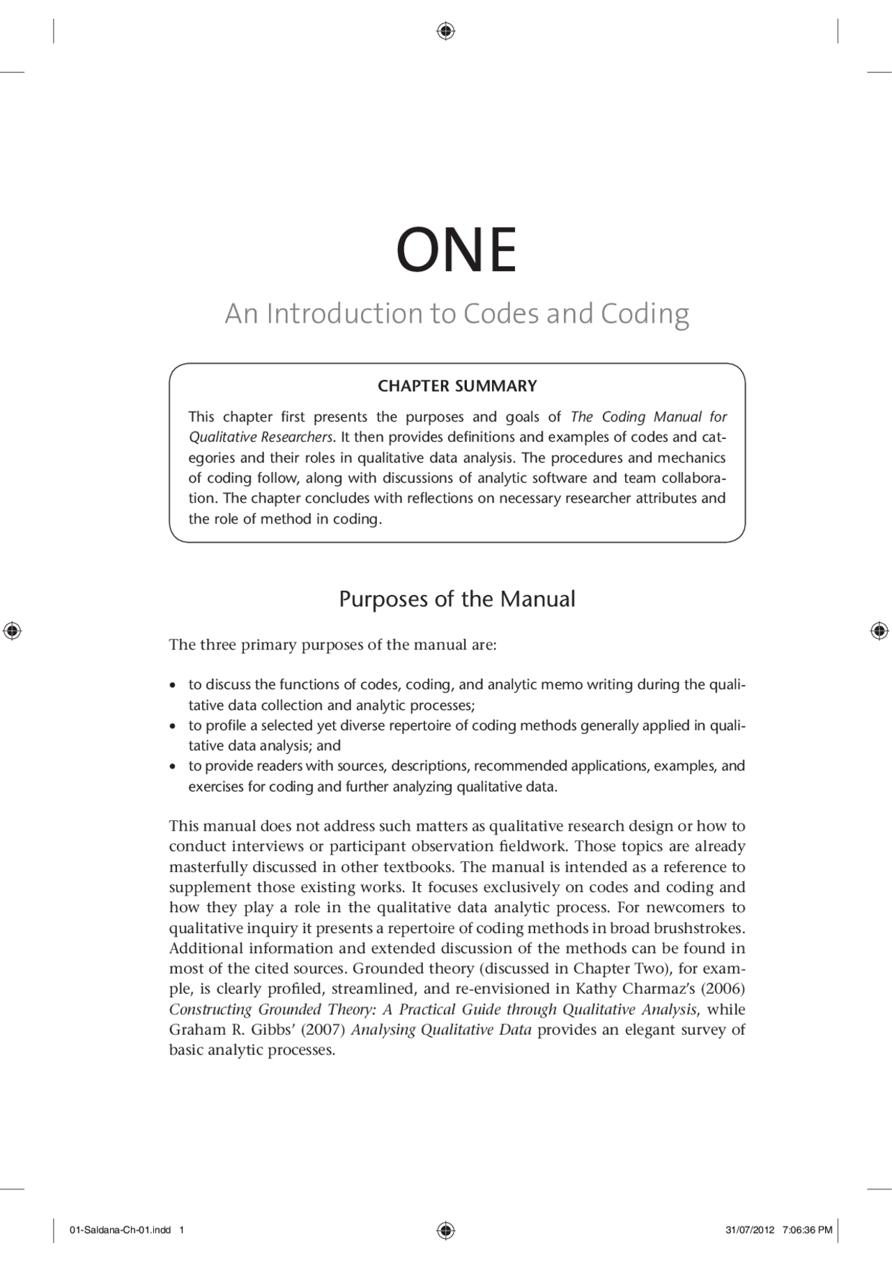 An Introduction To Codes And Coding Exercises Qualitative Research