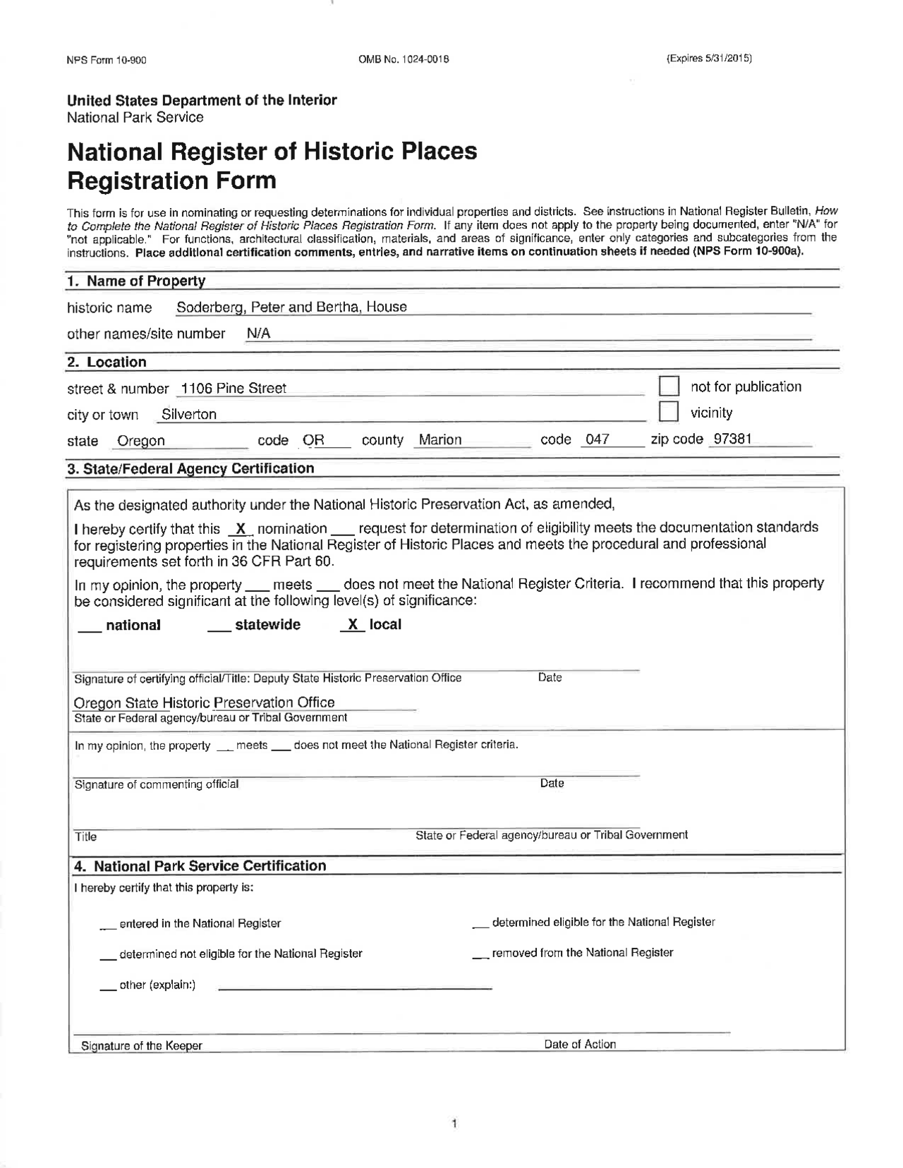 National Register of Historic Places | Study notes Architecture | Docsity