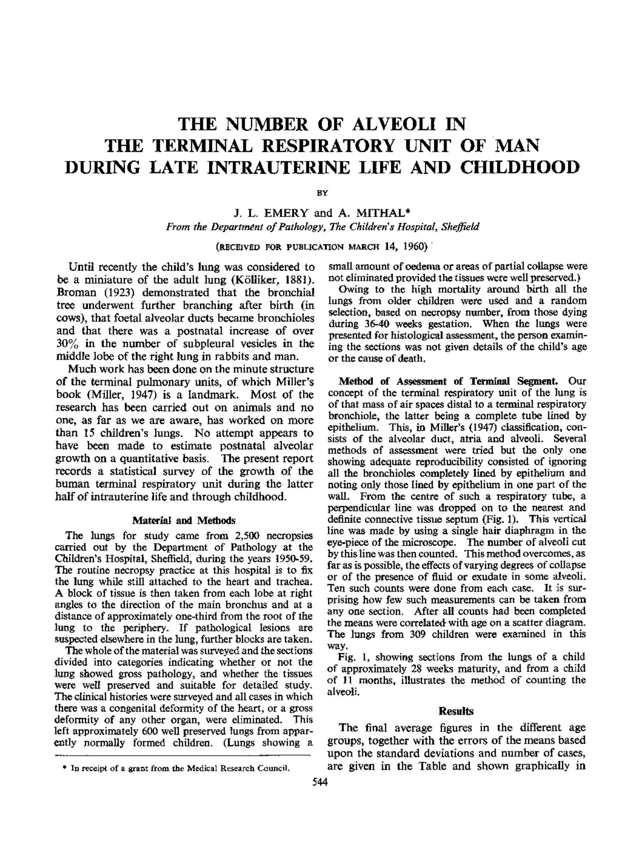 the number of alveoli in the terminal respiratory unit of man | Study ...