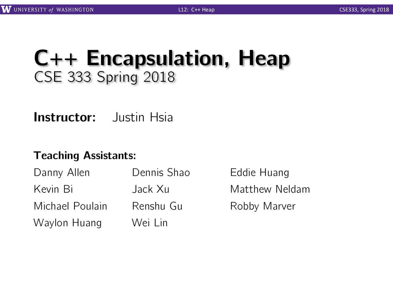 C Encapsulation Heap Exercises C Programming Docsity