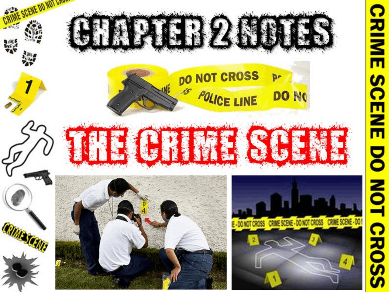 Crime Scene PPT.pdf | Summaries Criminology | Docsity