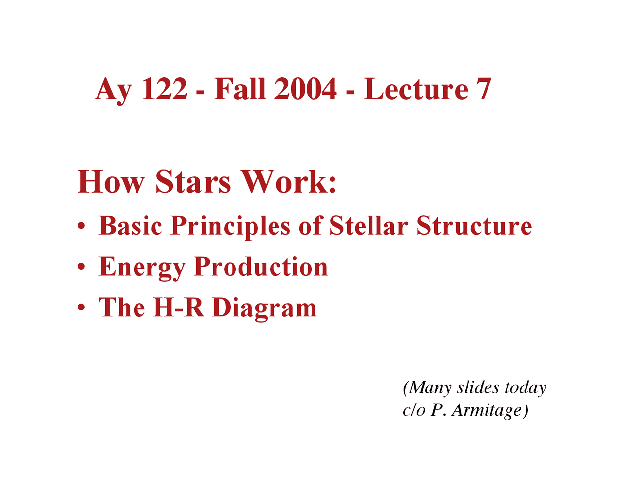 How Stars Work: | Study notes Physics | Docsity