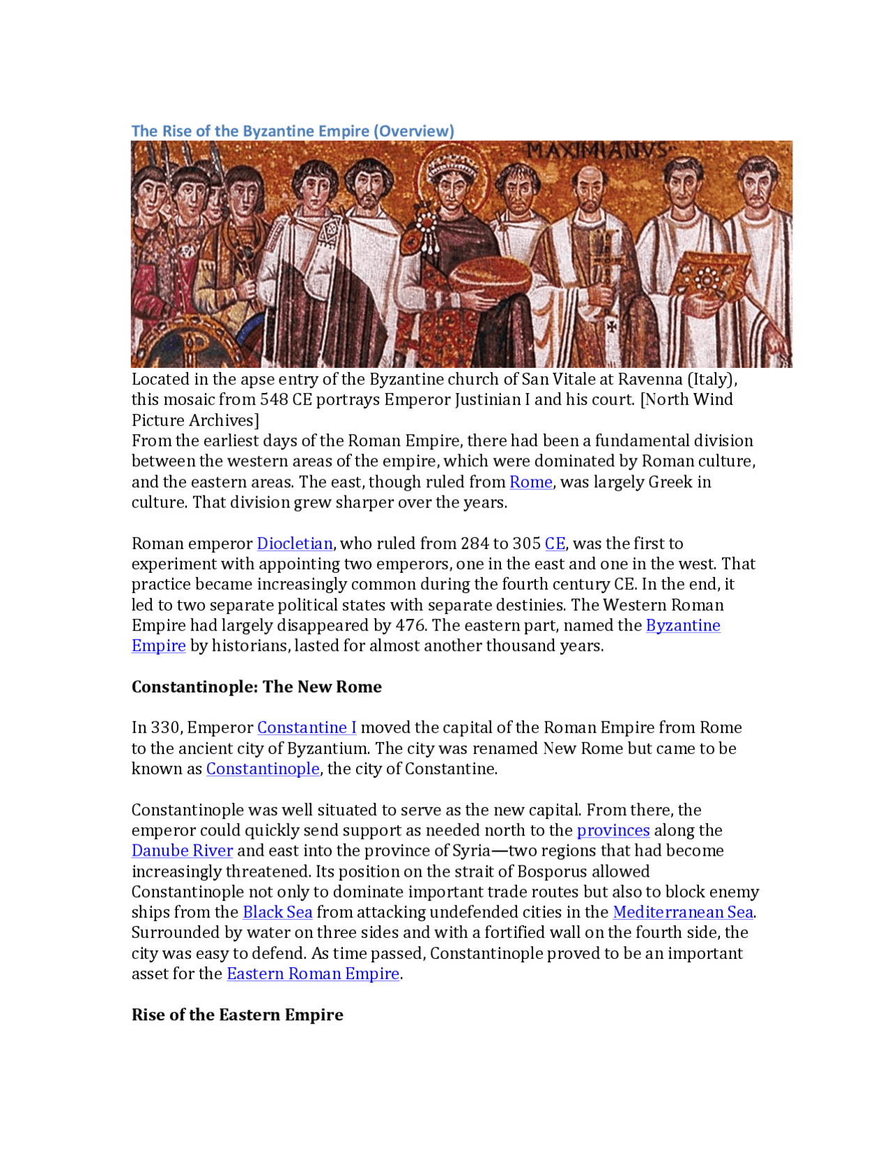 The Rise Of The Byzantine Empirepdf Exams Law Docsity