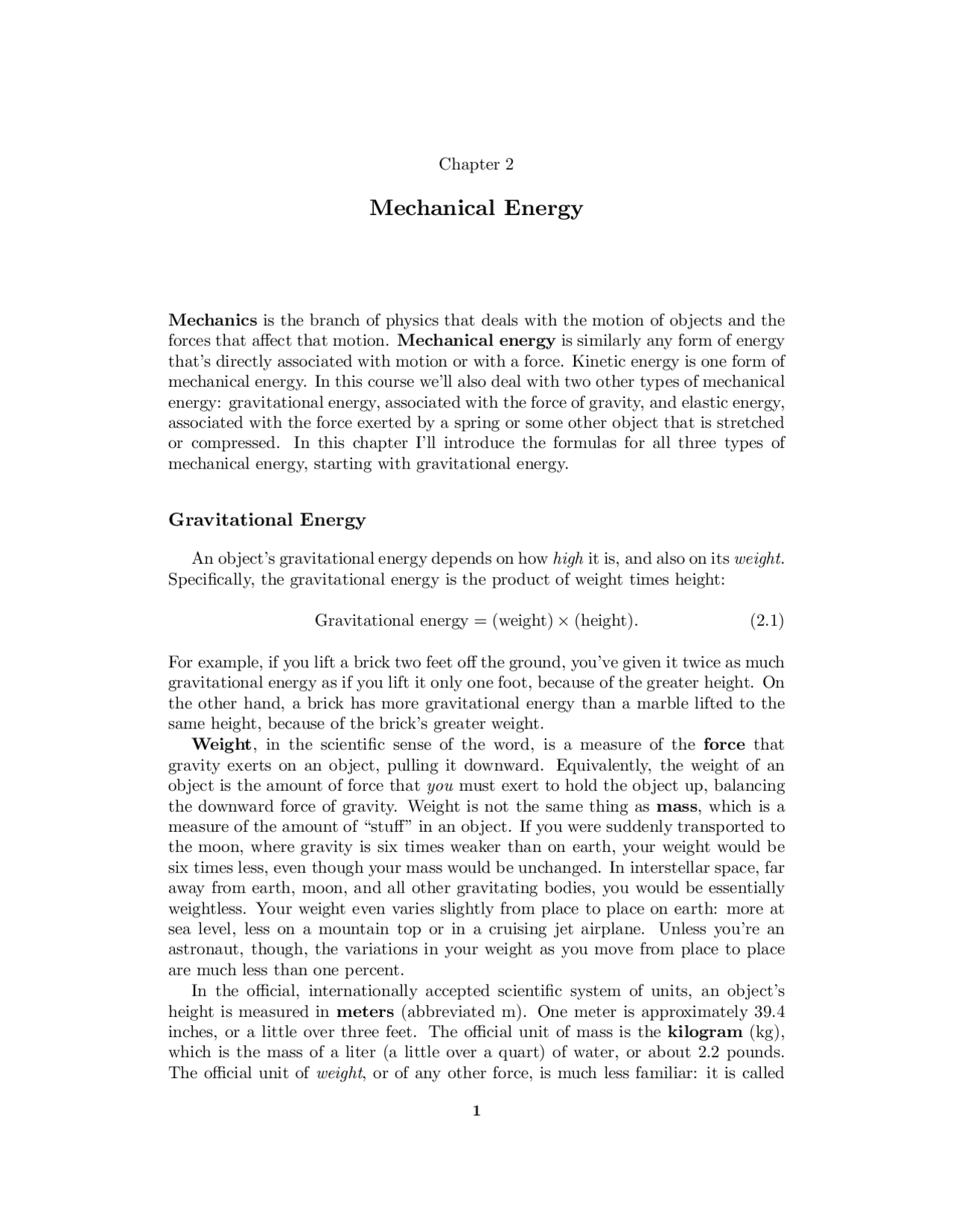 Mechanical Energy: A Comprehensive Guide with Exercises | Exams Physics ...