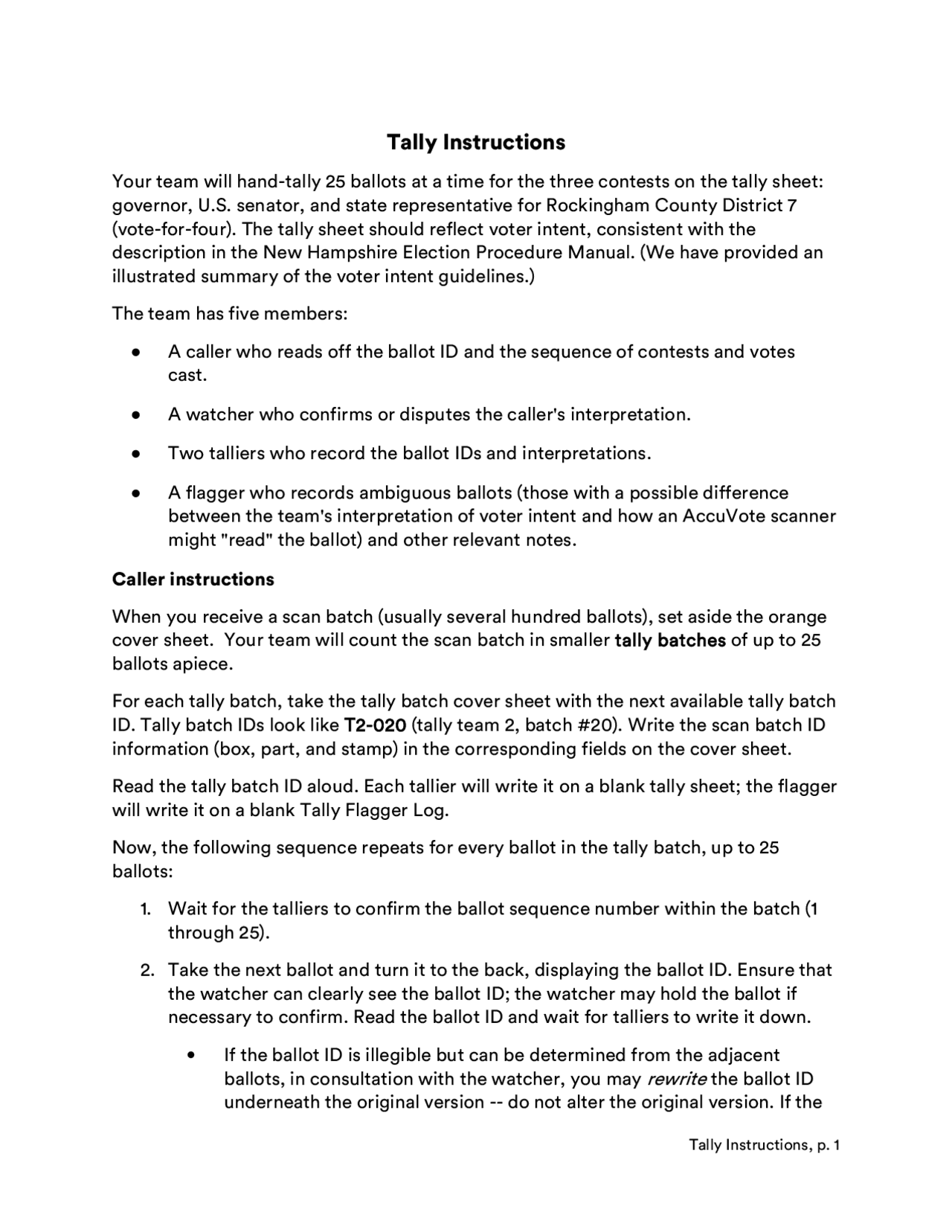 Tally Instructions V3x Lecture Notes Printing Docsity