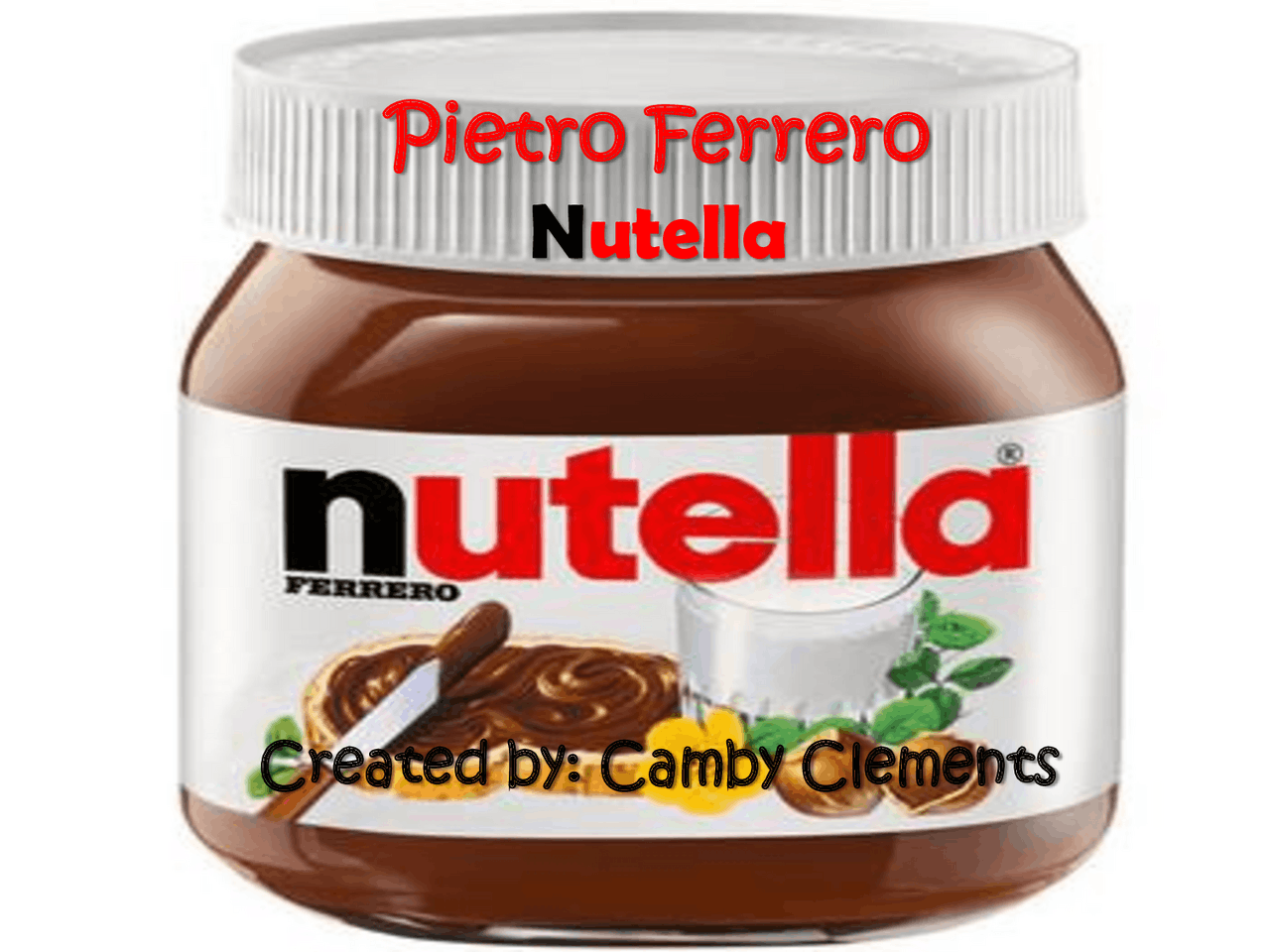 Pietro Ferrero Nutella | Exercises Natural Resources | Docsity