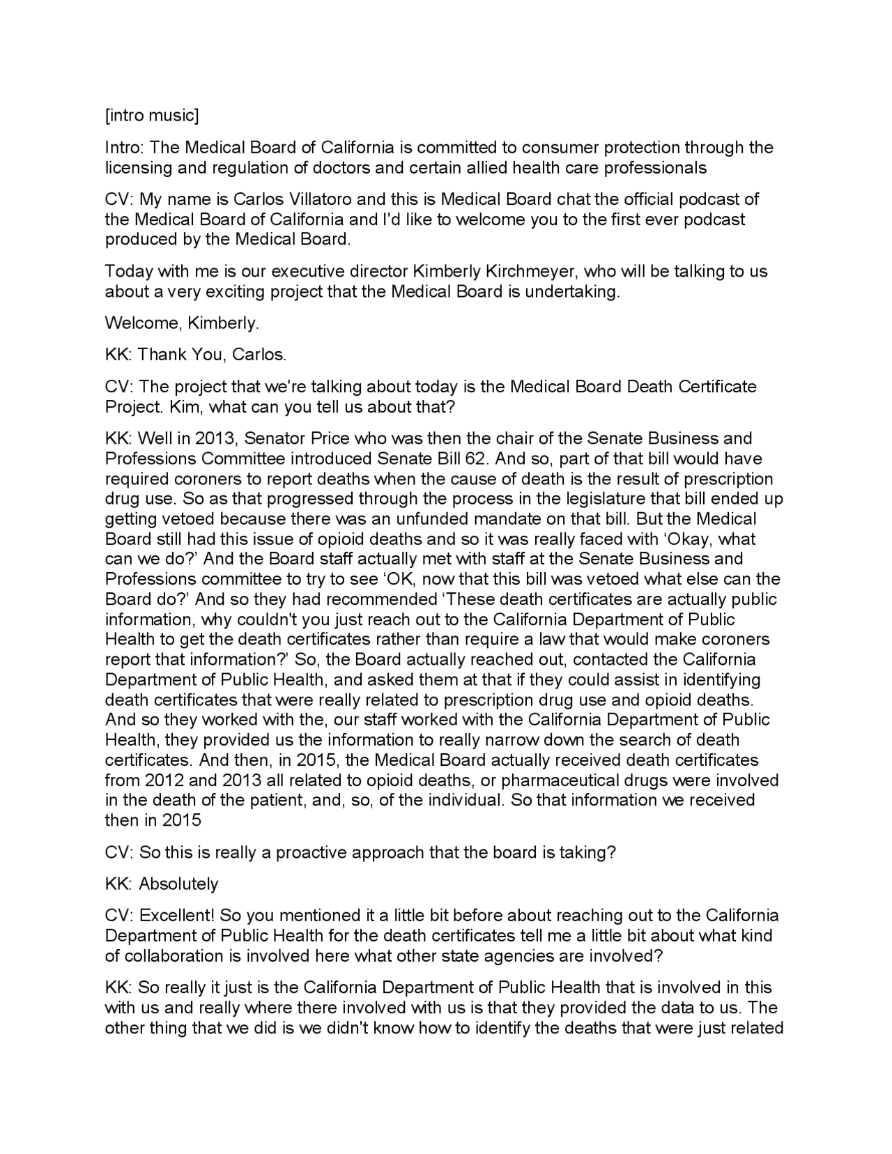 Medical Board Death Certificate Project | Schemes and Mind Maps Medical Records | Docsity