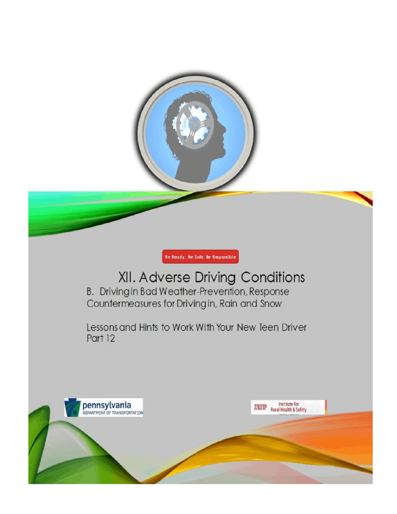 Driving in Bad Conditions-Manual (pdf) | Study notes Decision Making ...