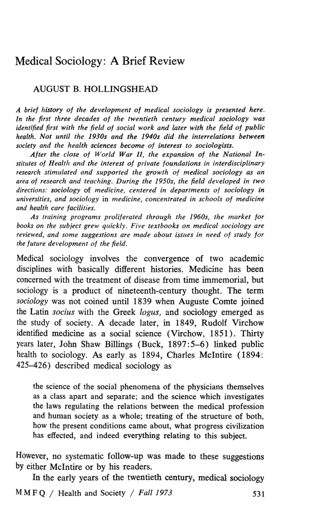 Medical Sociology A Brief Review Study Notes Sociology Docsity medical-sociology-a-brief-review-study-notes-sociology-docsity