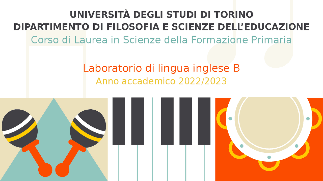 Unità di apprendimento su can e gli strumenti musicali in inglese ...