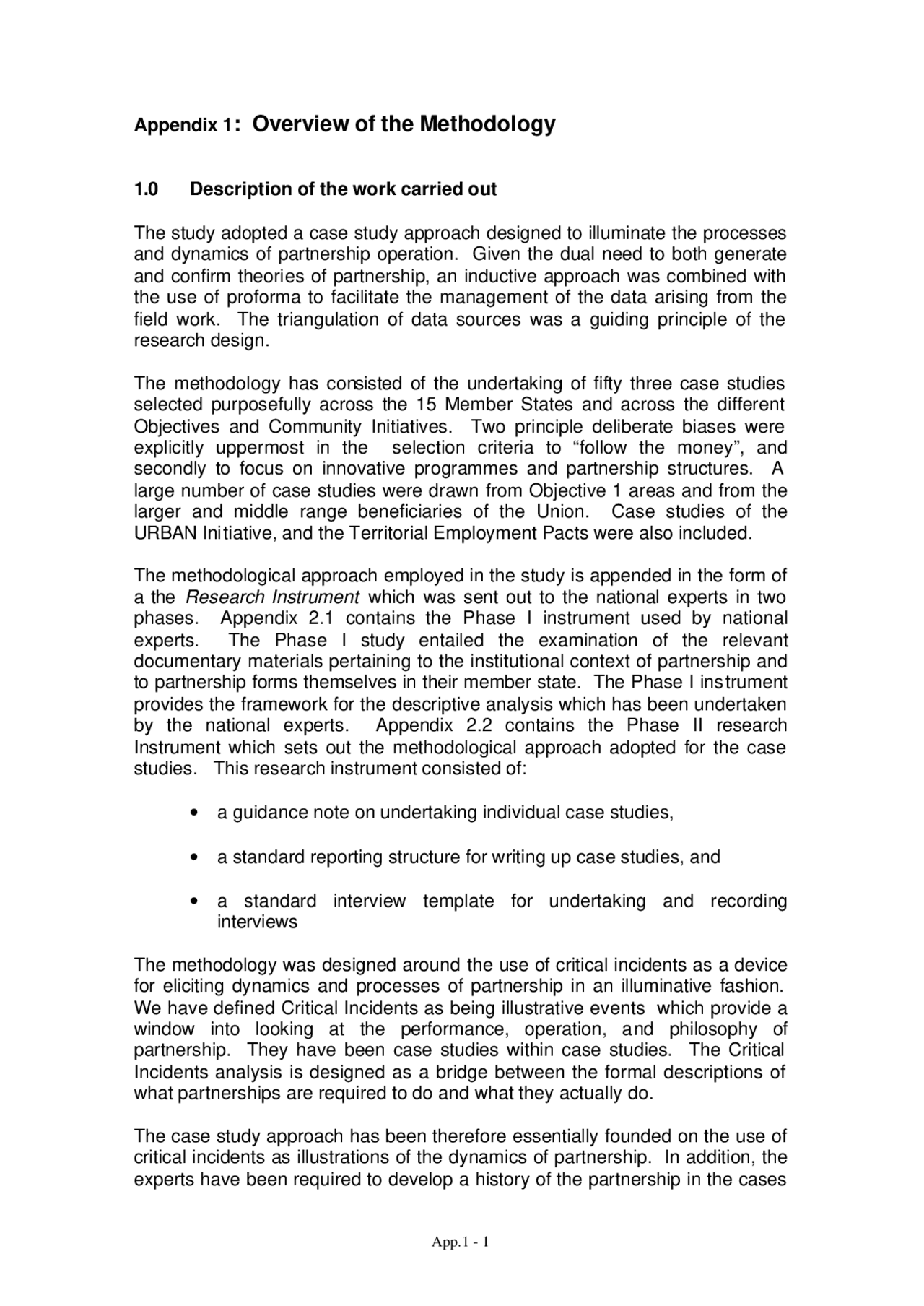 Overview Of The Methodology Exams Dynamics Docsity