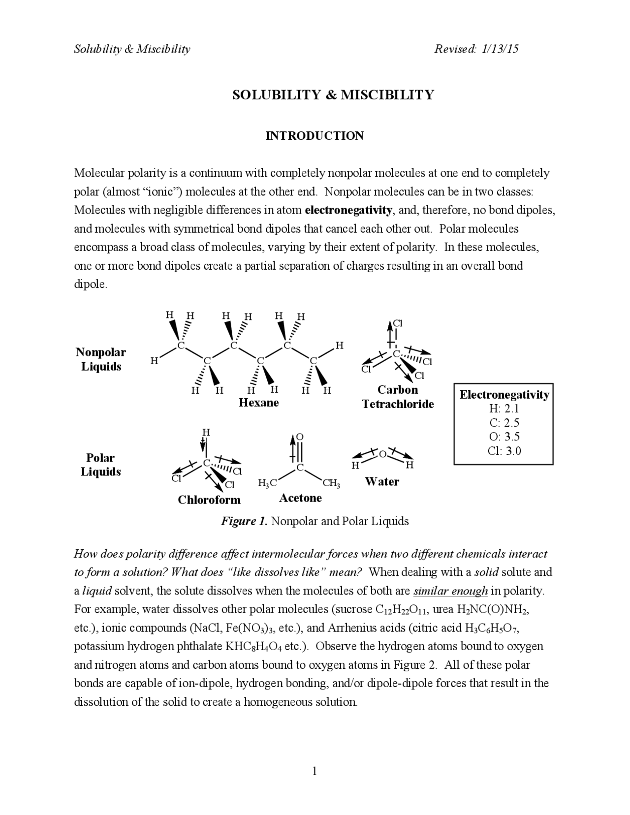 SOLUBILITY & MISCIBILITY | Schemes and Mind Maps Molecular Structure ...