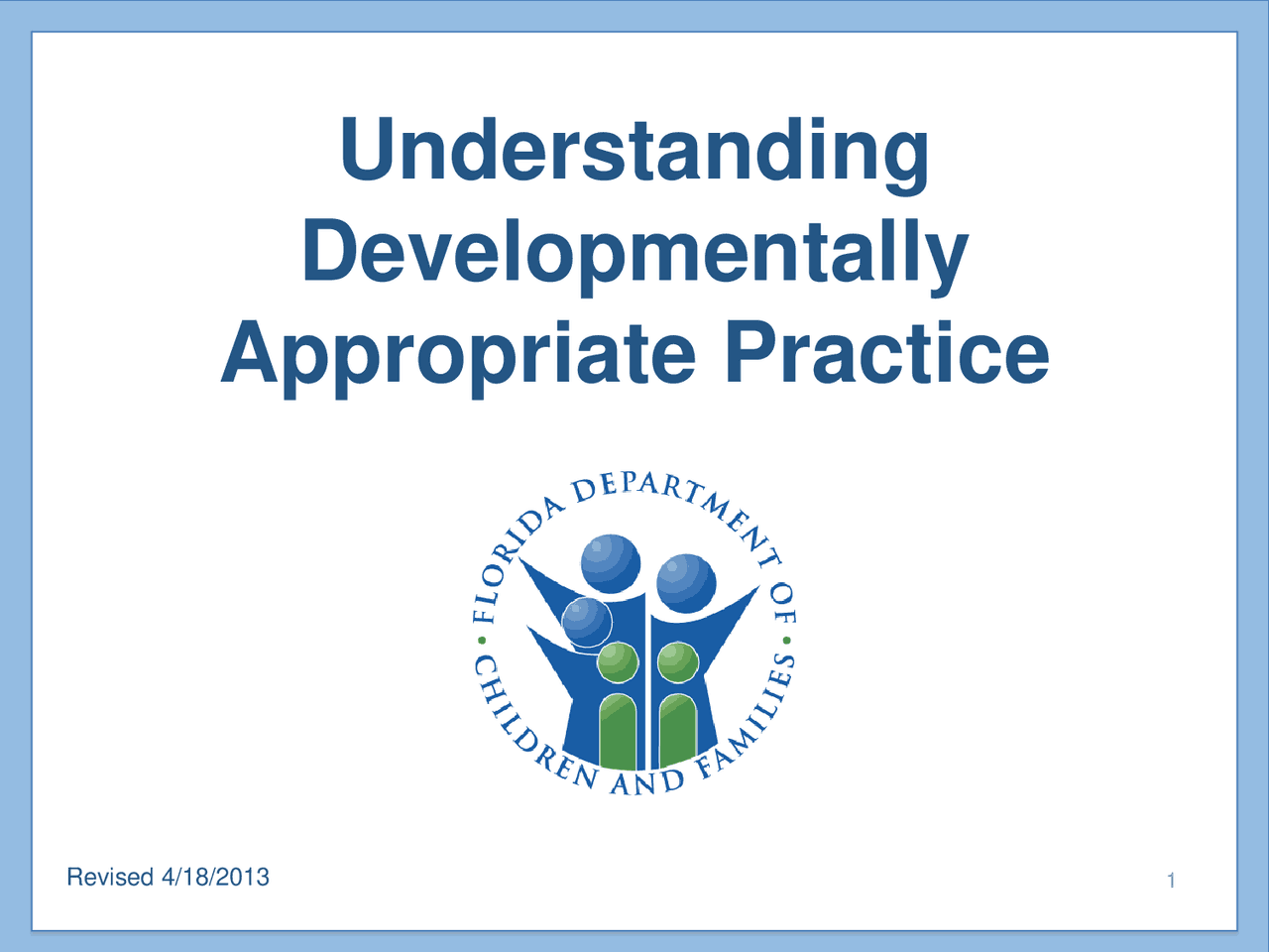 Understanding Developmentally Appropriate Practice | Exercises Art ...