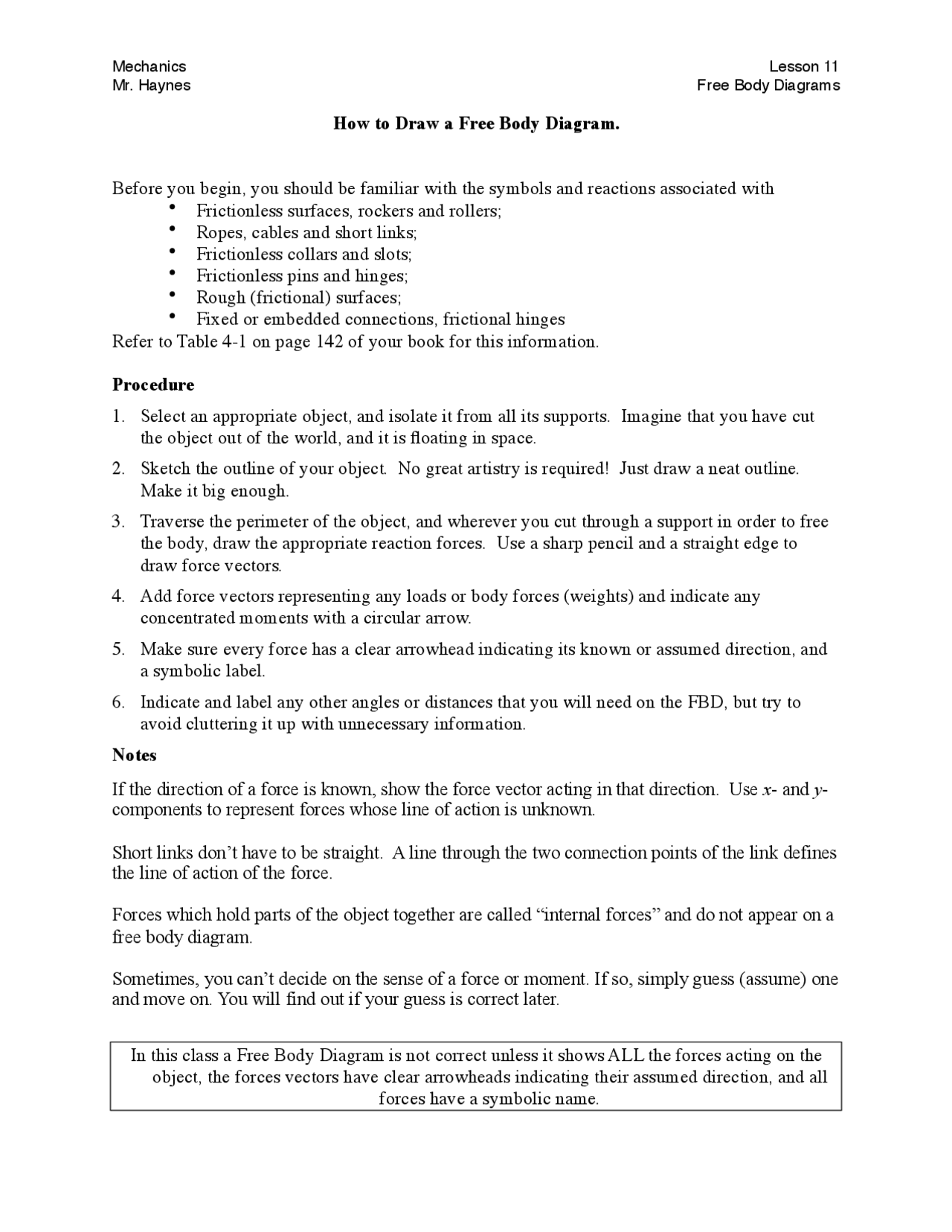 How To Draw A Free Body Diagram Summaries Mechanics Docsity How To Draw A Free Body Diagram Summaries Mechanics Docsity