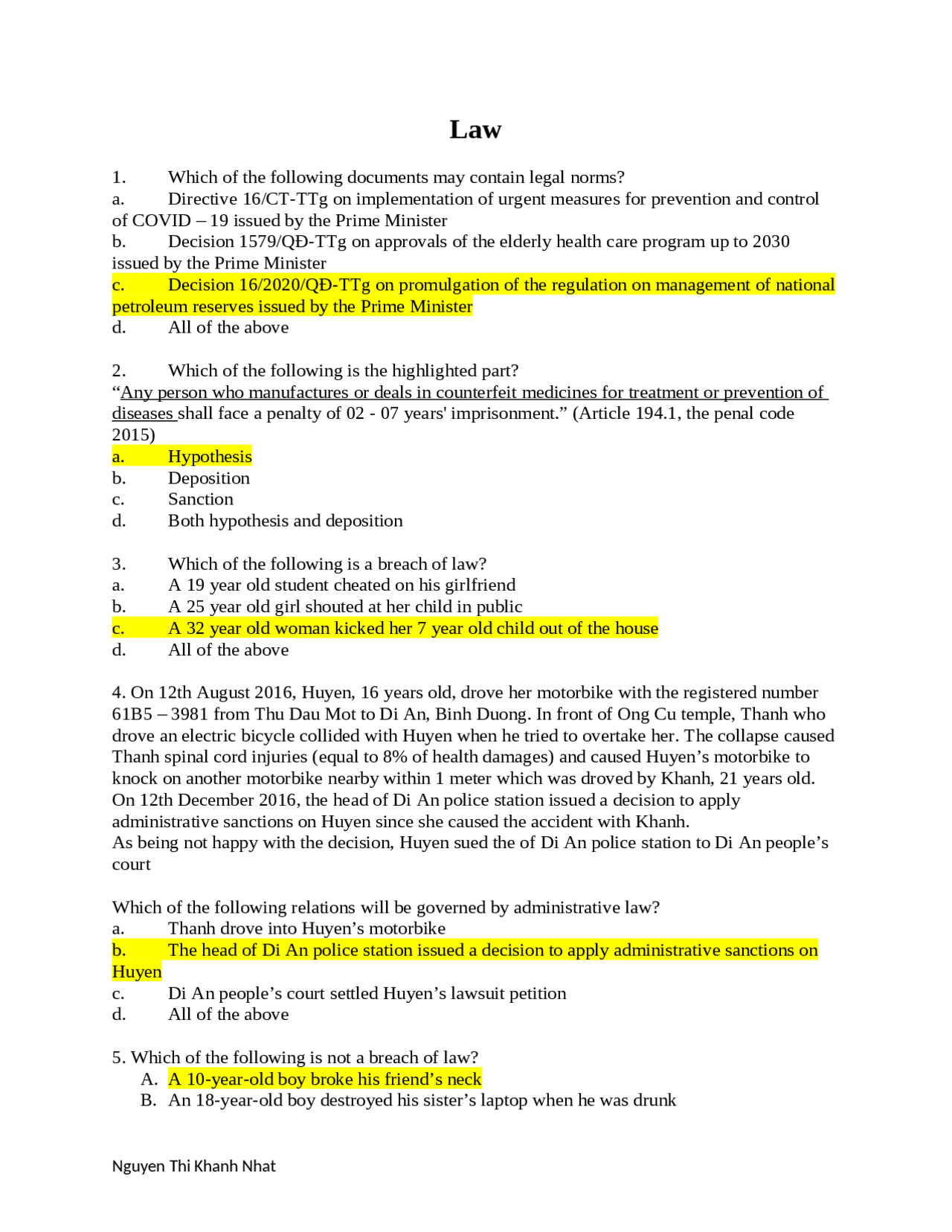 Legal Midterm 2021-2022 | Schemes and Mind Maps Law | Docsity