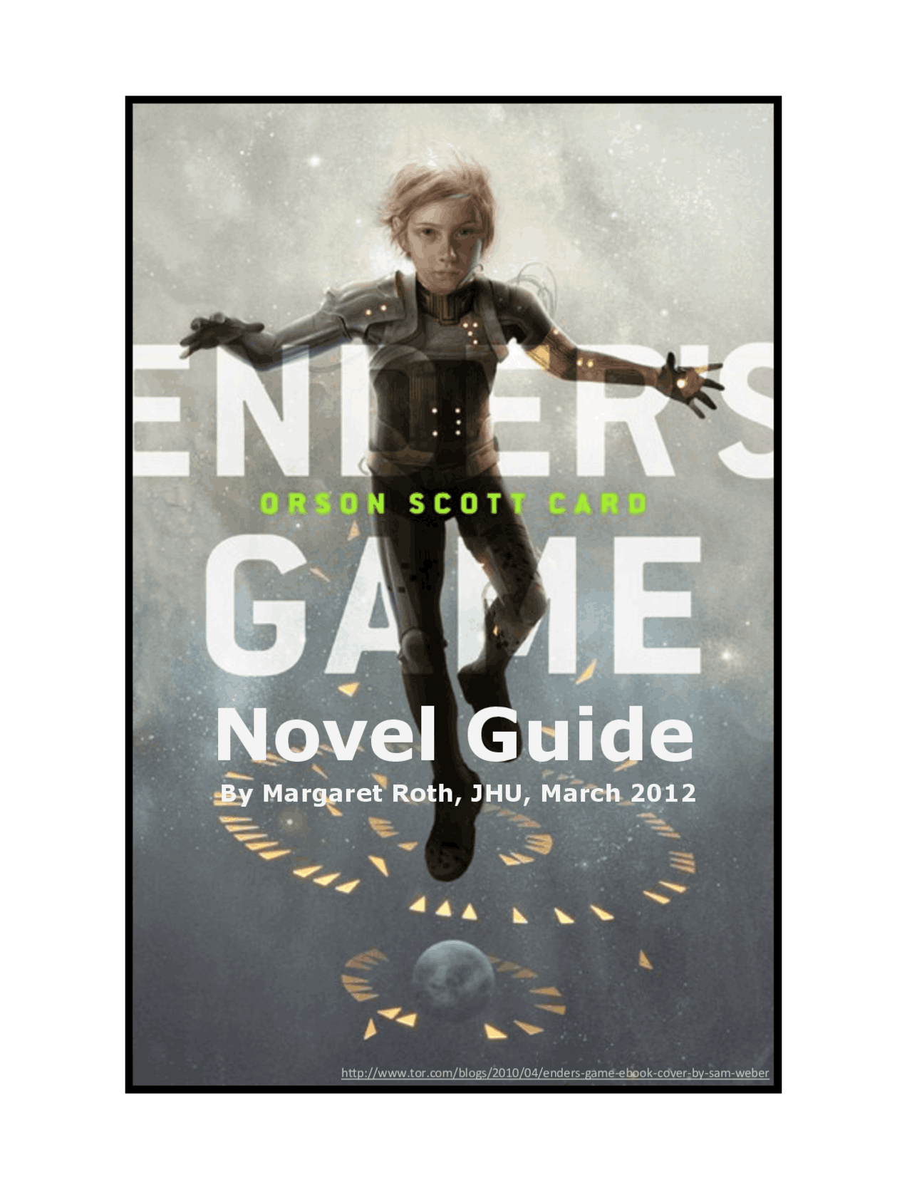 Novel Guide | Exercises Literature | Docsity