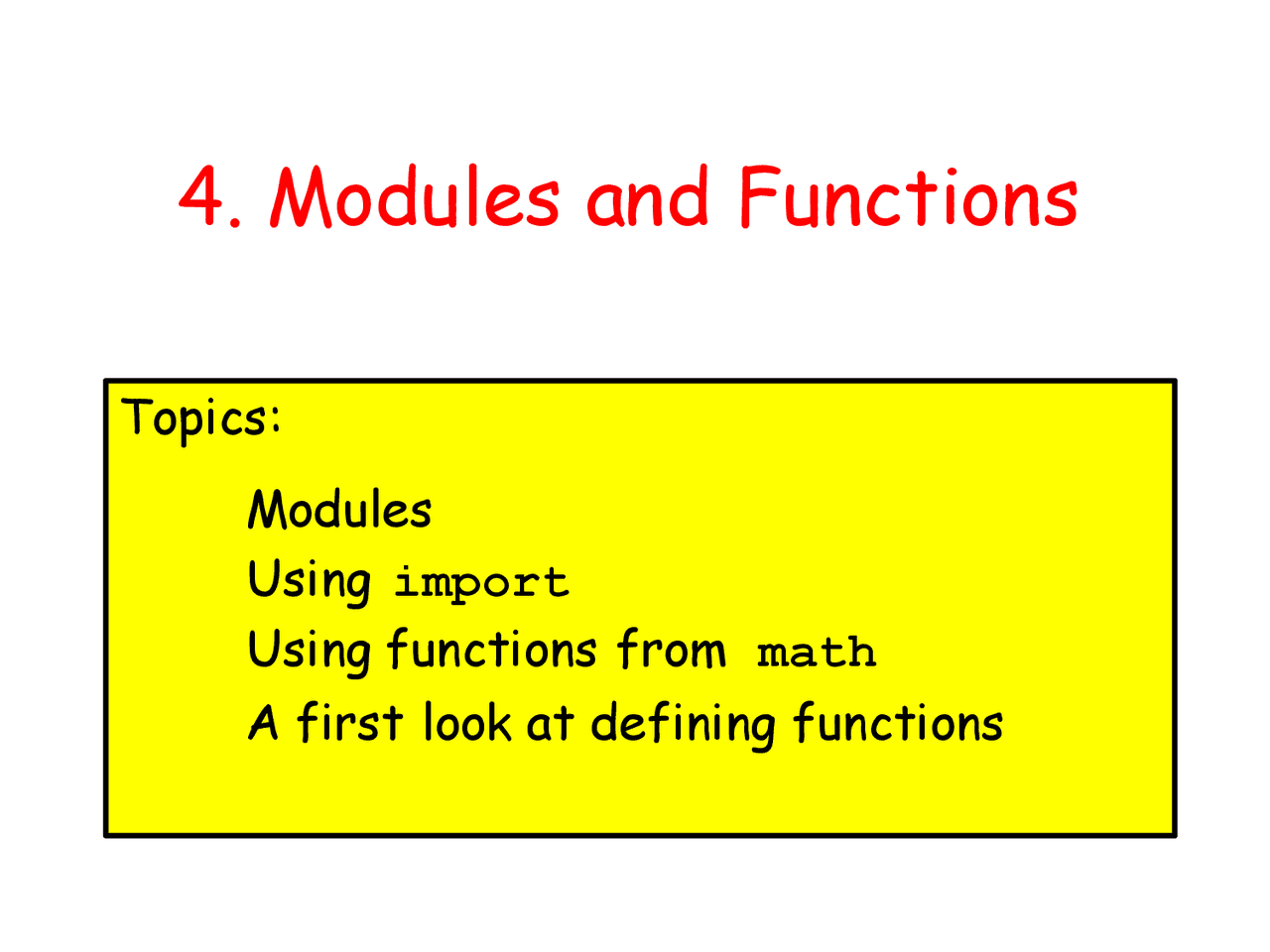 4 Modules And Functions Cornell Cs Summaries Pre Calculus Docsity