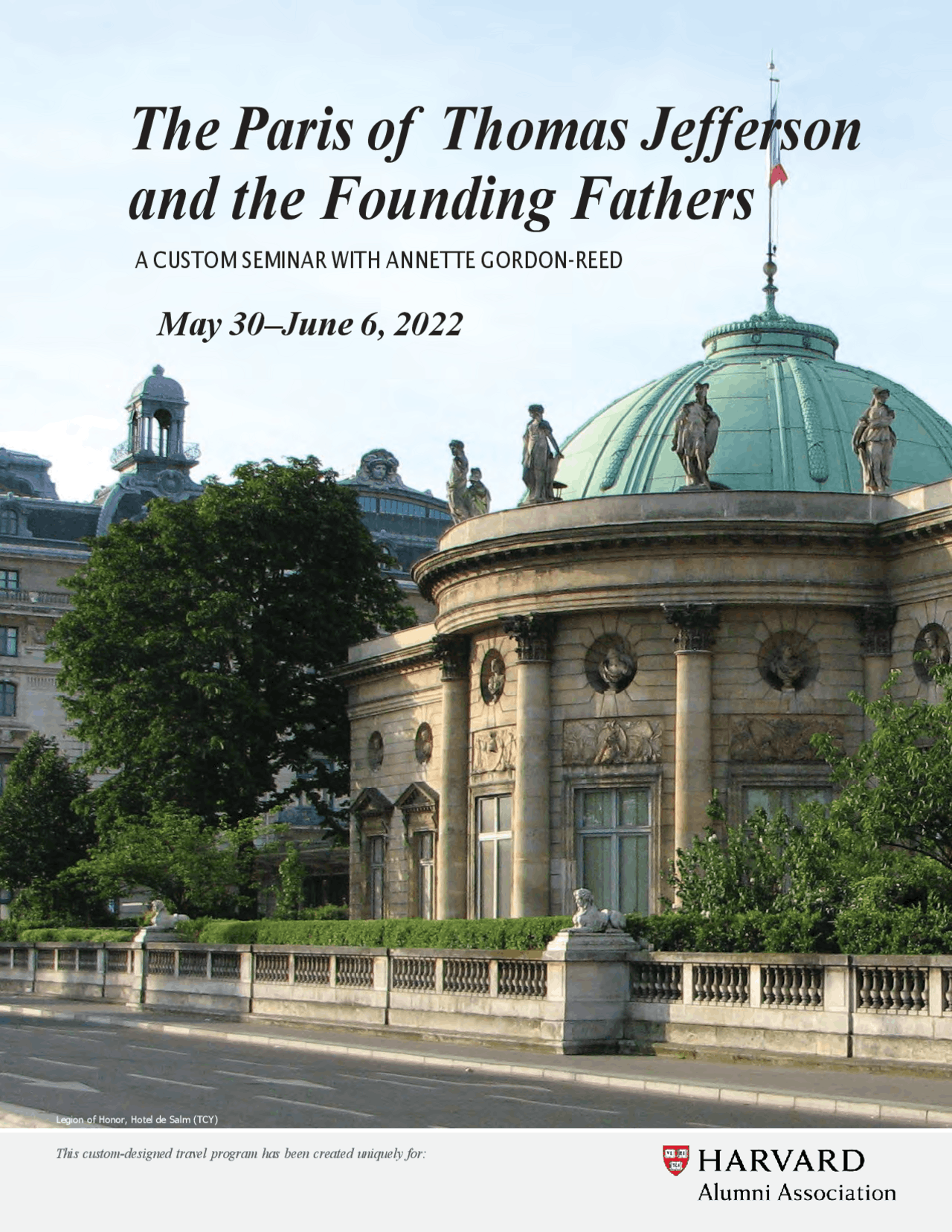 The Paris of Thomas Jefferson and the Founding Fathers | Study notes ...