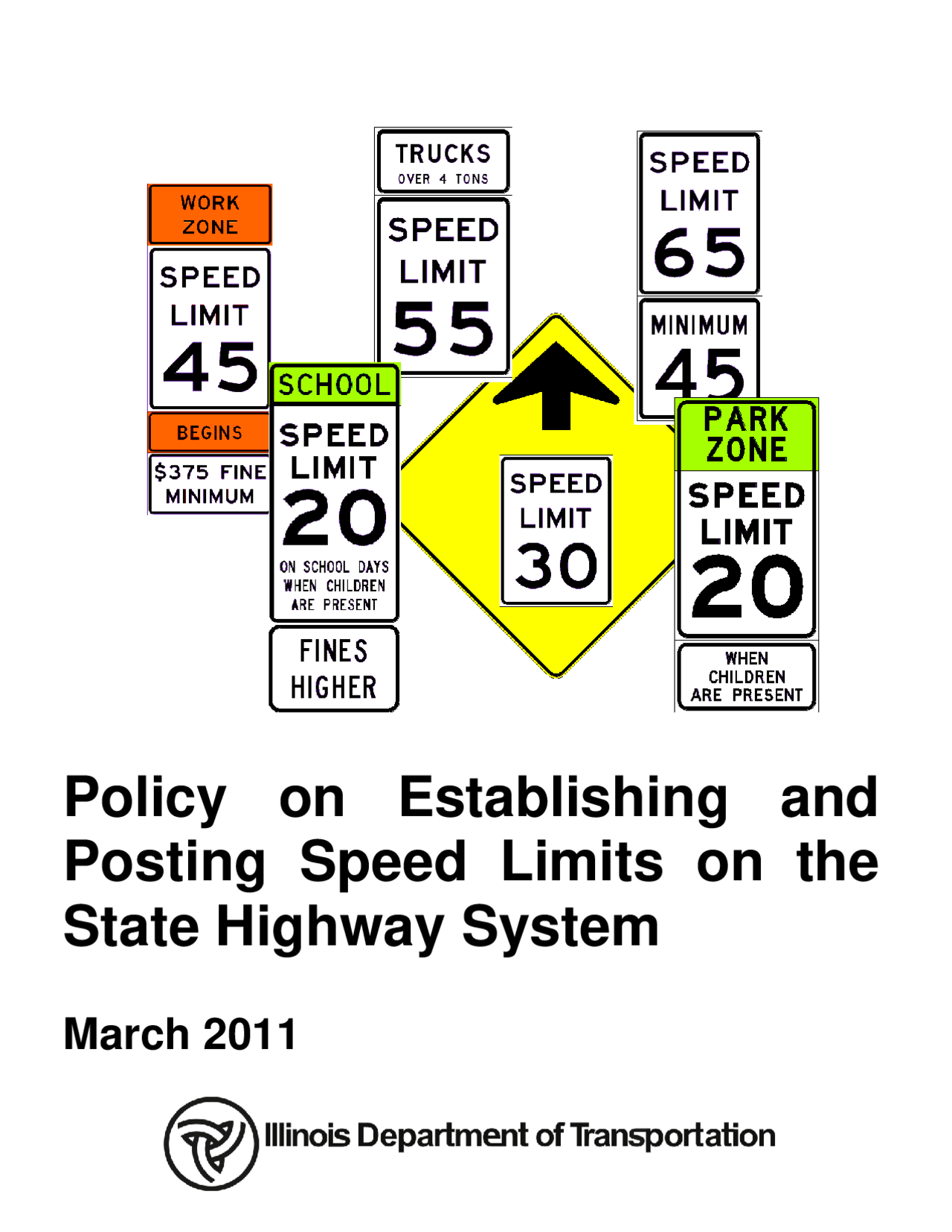 POLICY ON ESTABLISHING AND POSTING SPEED LIMITS ... | Exercises Design ...