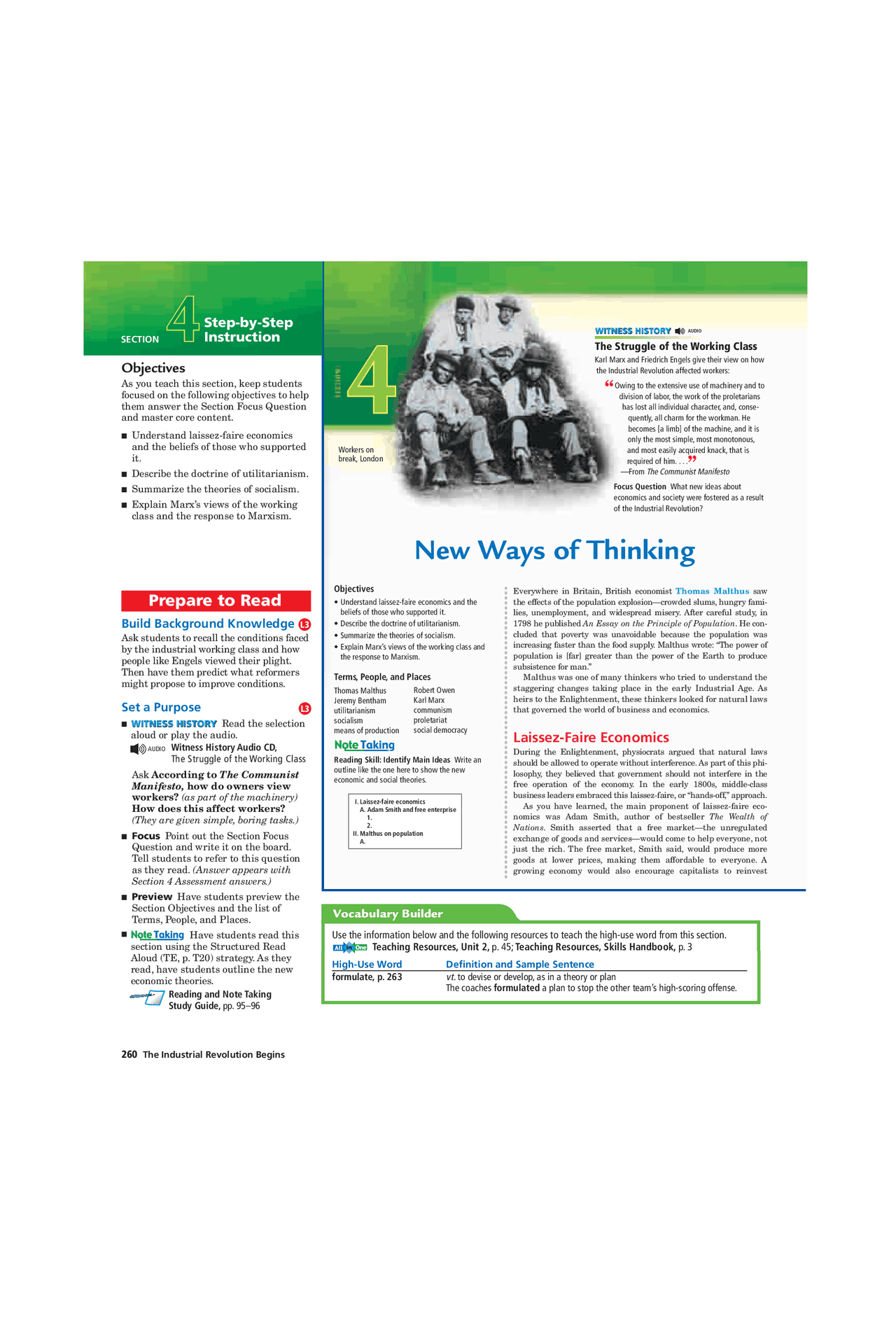 New Ways Of Thinking Lecture Notes Economics Docsity