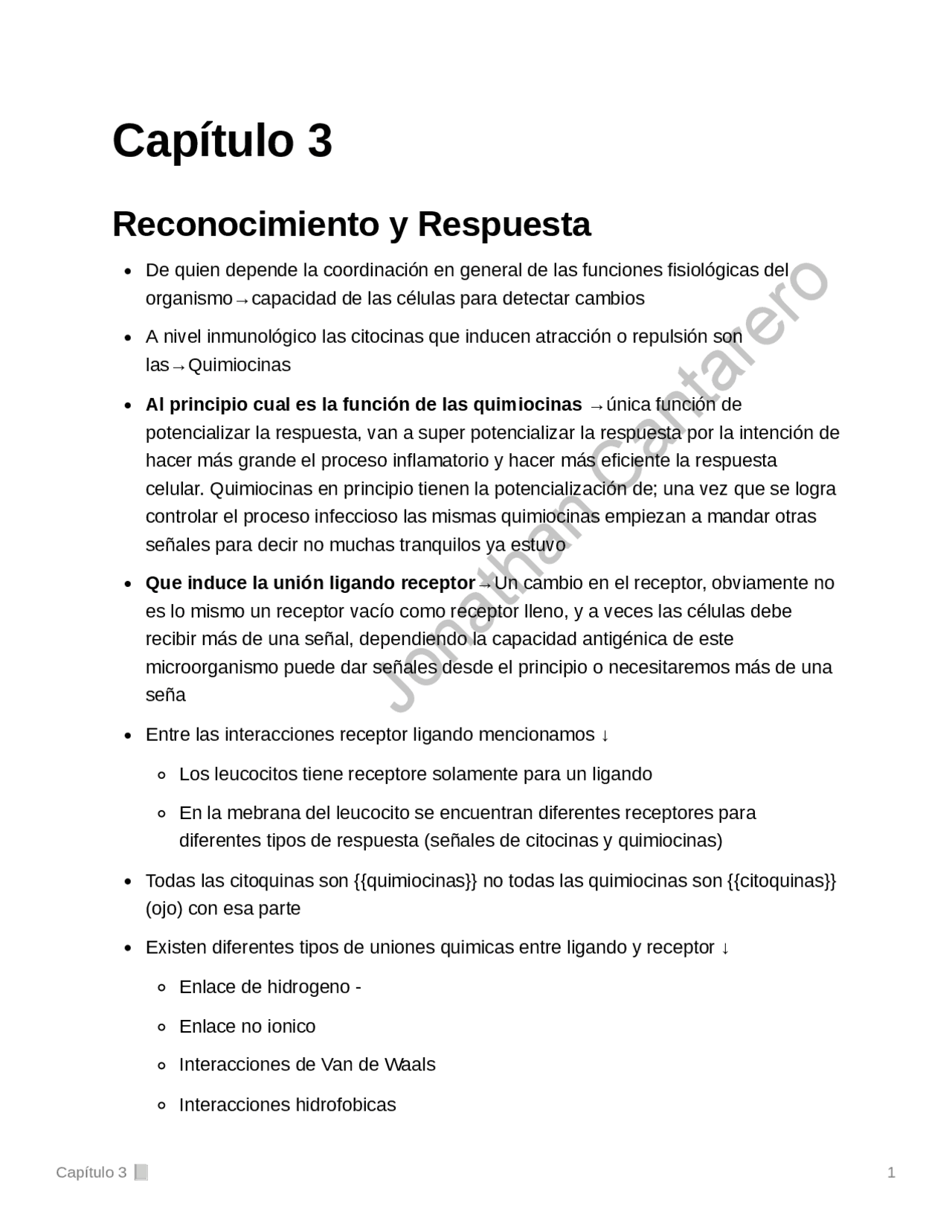 Capitulo 3 Guia De Kuby Apuntes De Inmunología Docsity